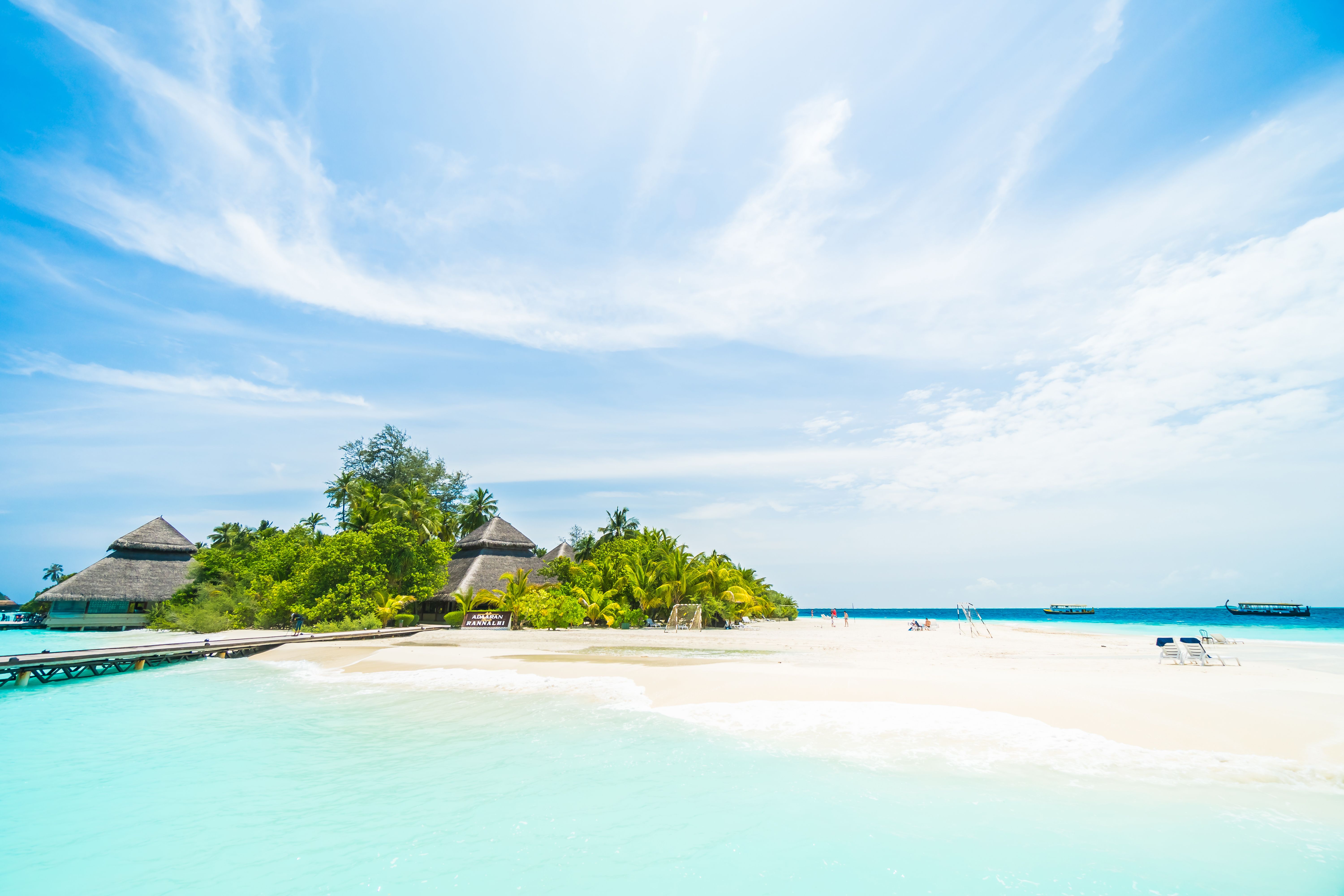 TOP FIVE RATED RESORTS IN MALDIVES.