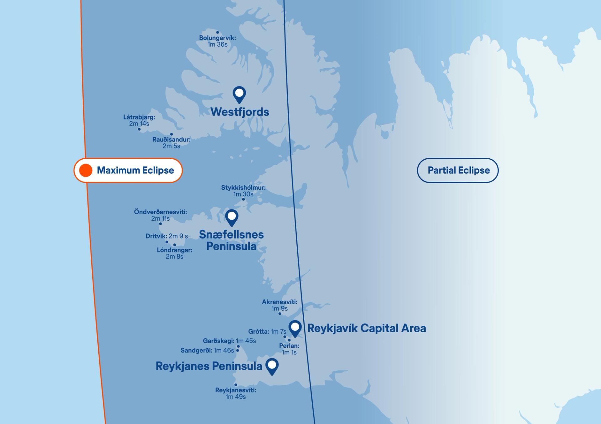 Best Places to See the Iceland Eclipse 2026 & Where to Stay