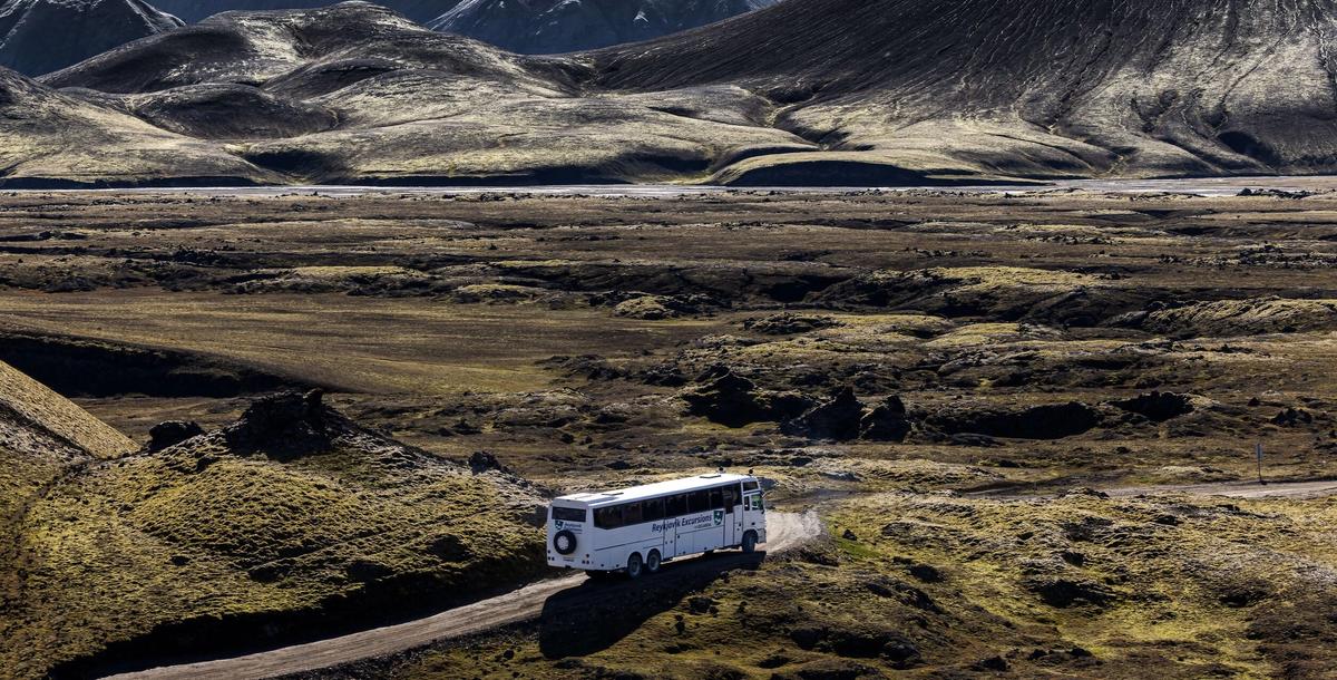 Iceland Highland Bus: get your ticket to the highlands.