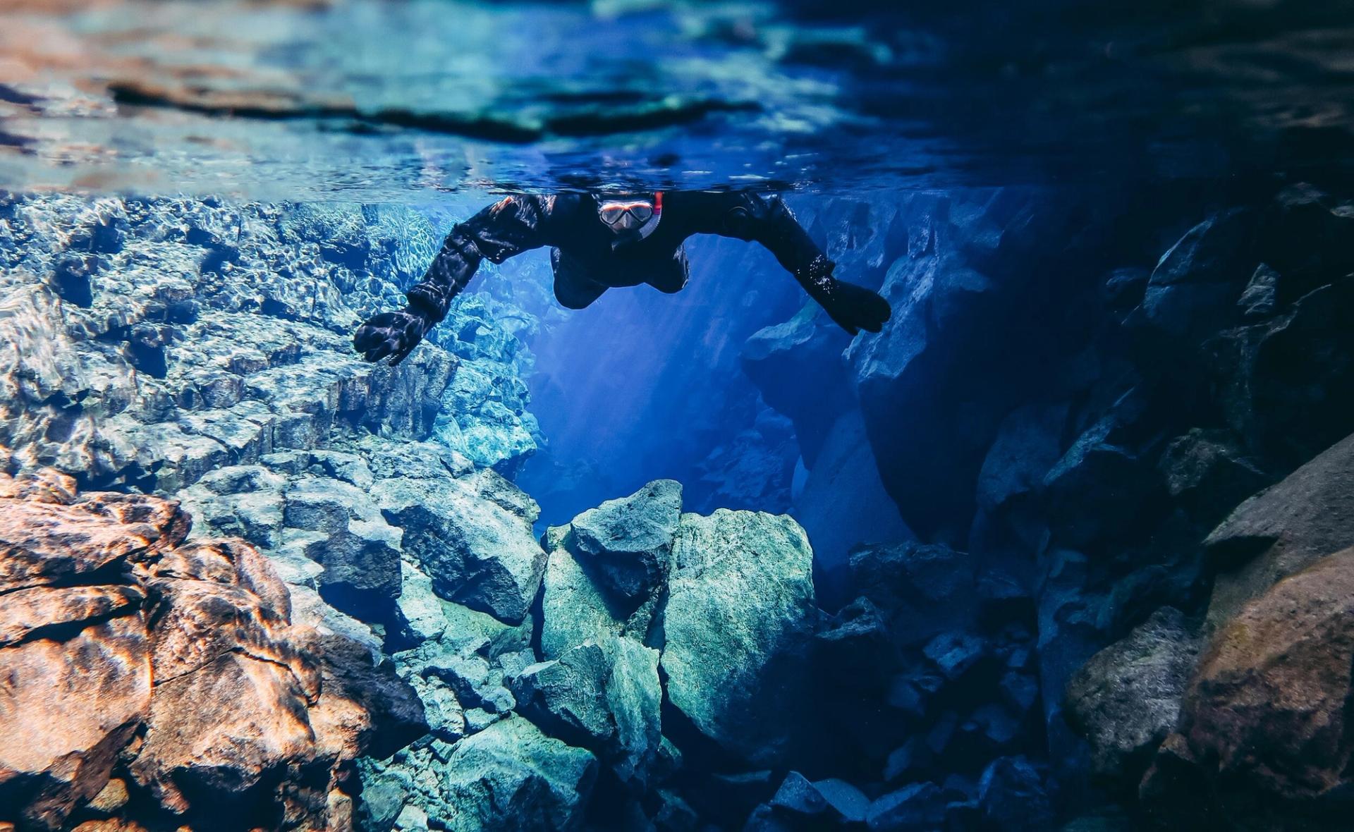 Silfra Fissure, Iceland: Dive Between Tectonic Plates