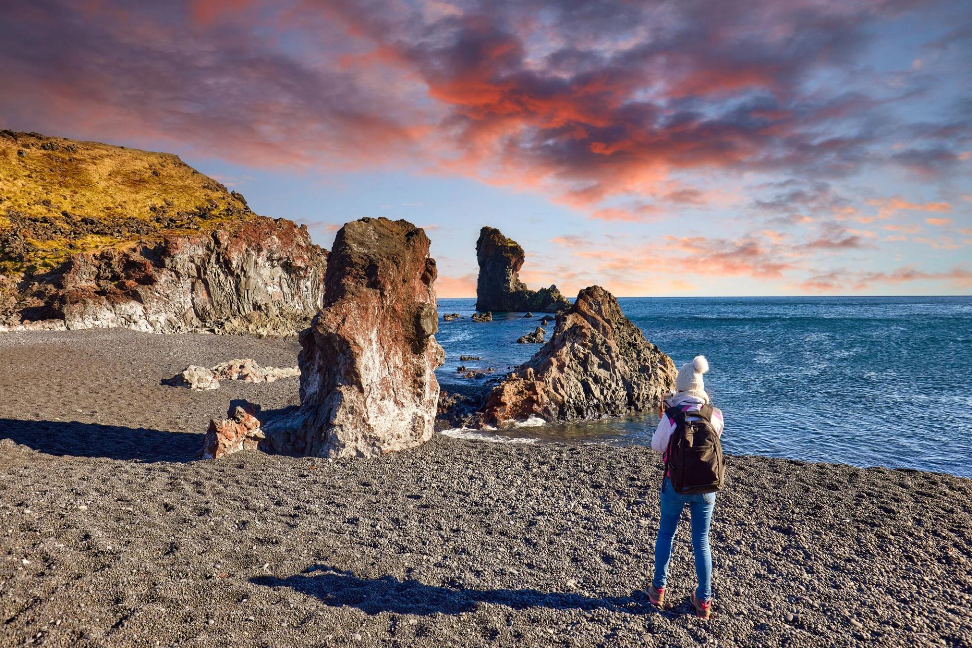 Discovering Djúpalónssandur: West Iceland's Mystical Black Sand Beach