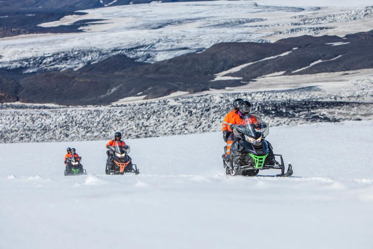 Snowmobile Adventure on Mýrdalsjökull Glacier