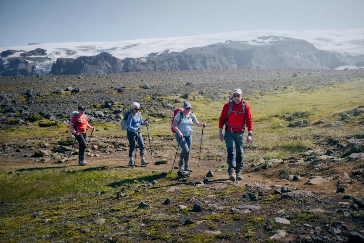 4 day Þórsmörk guided hikes in huts