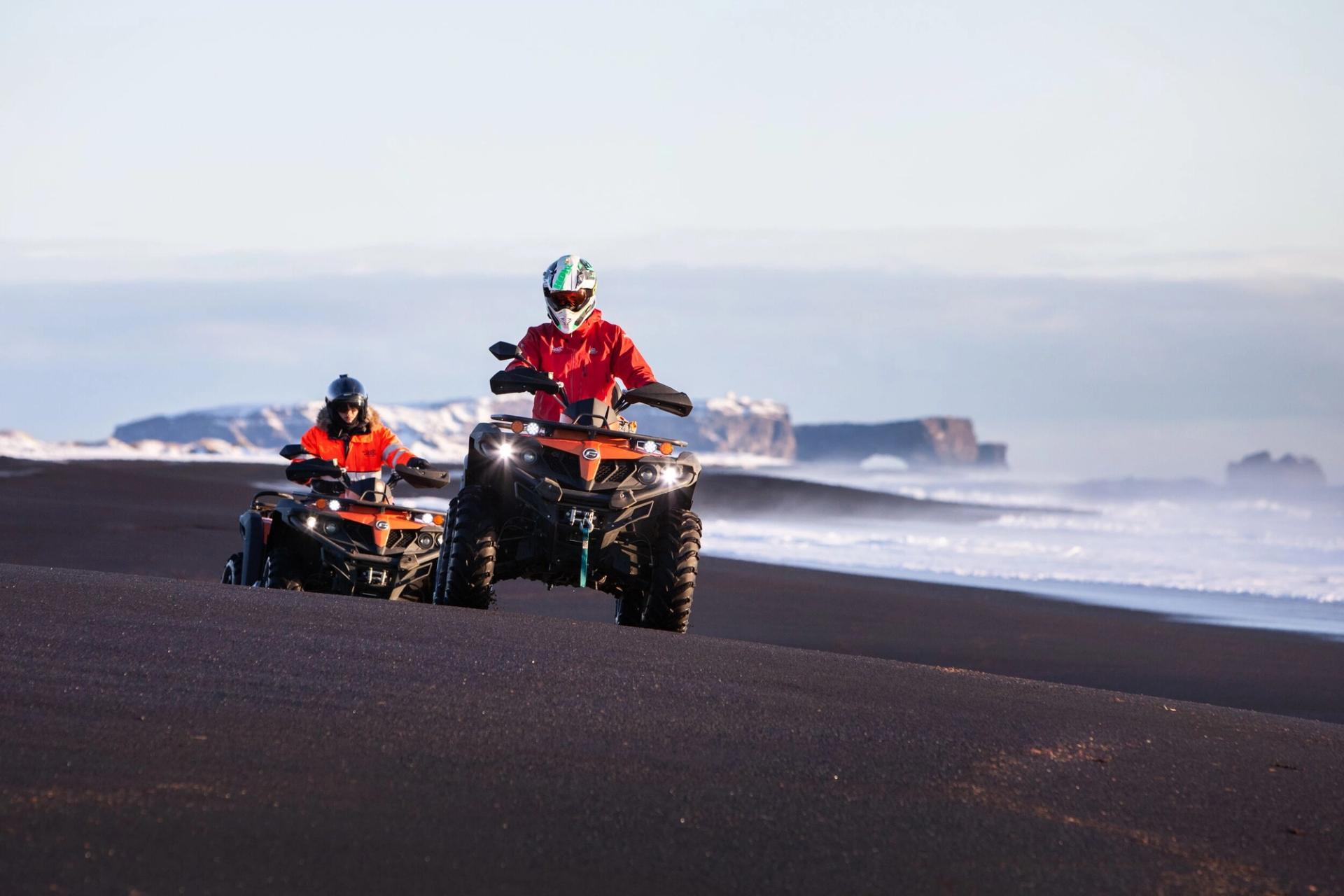 ATV - Black Beach Safari and the Plane Wreck
