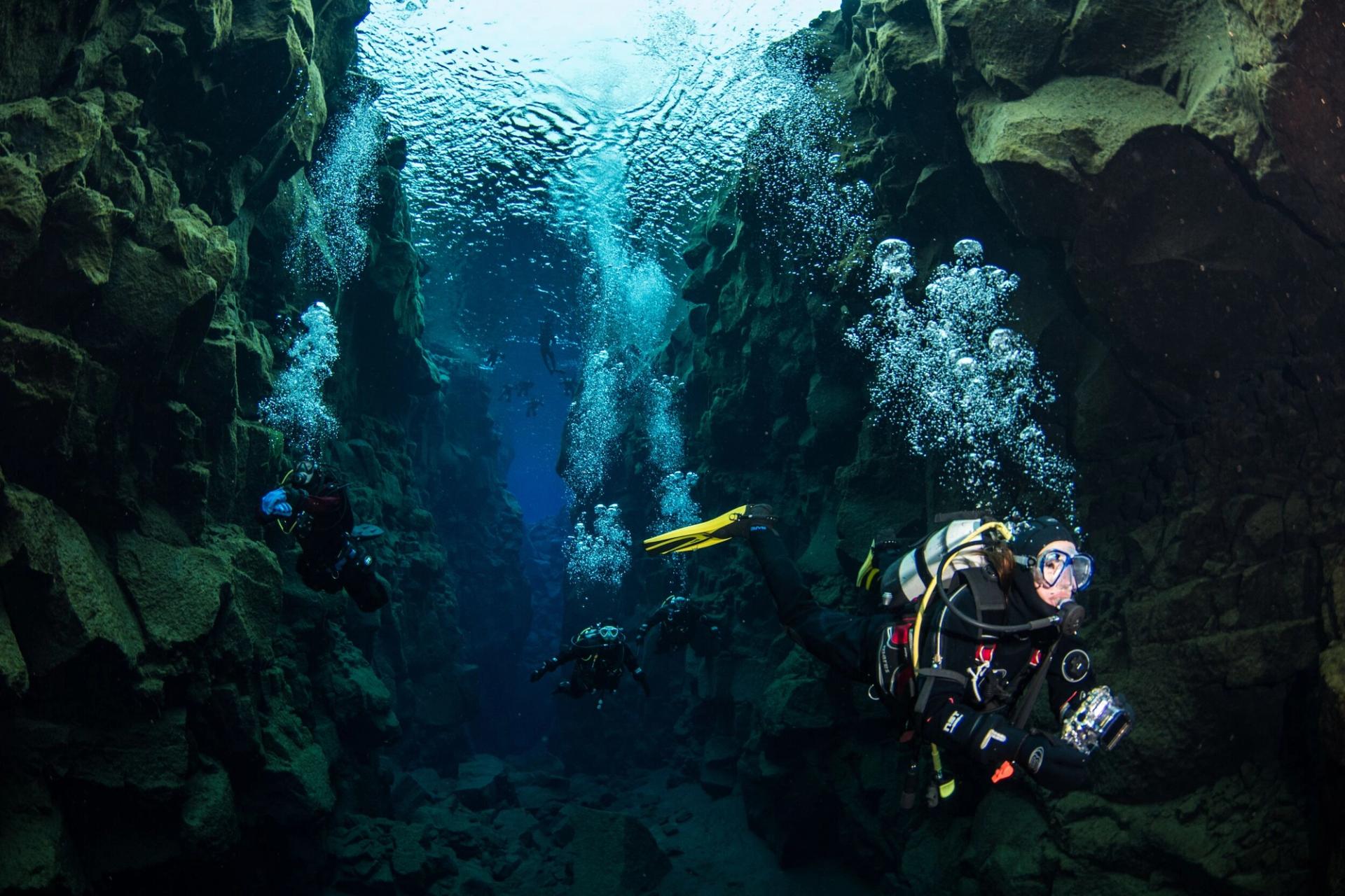 Silfra Fissure, Iceland: Dive Between Tectonic Plates