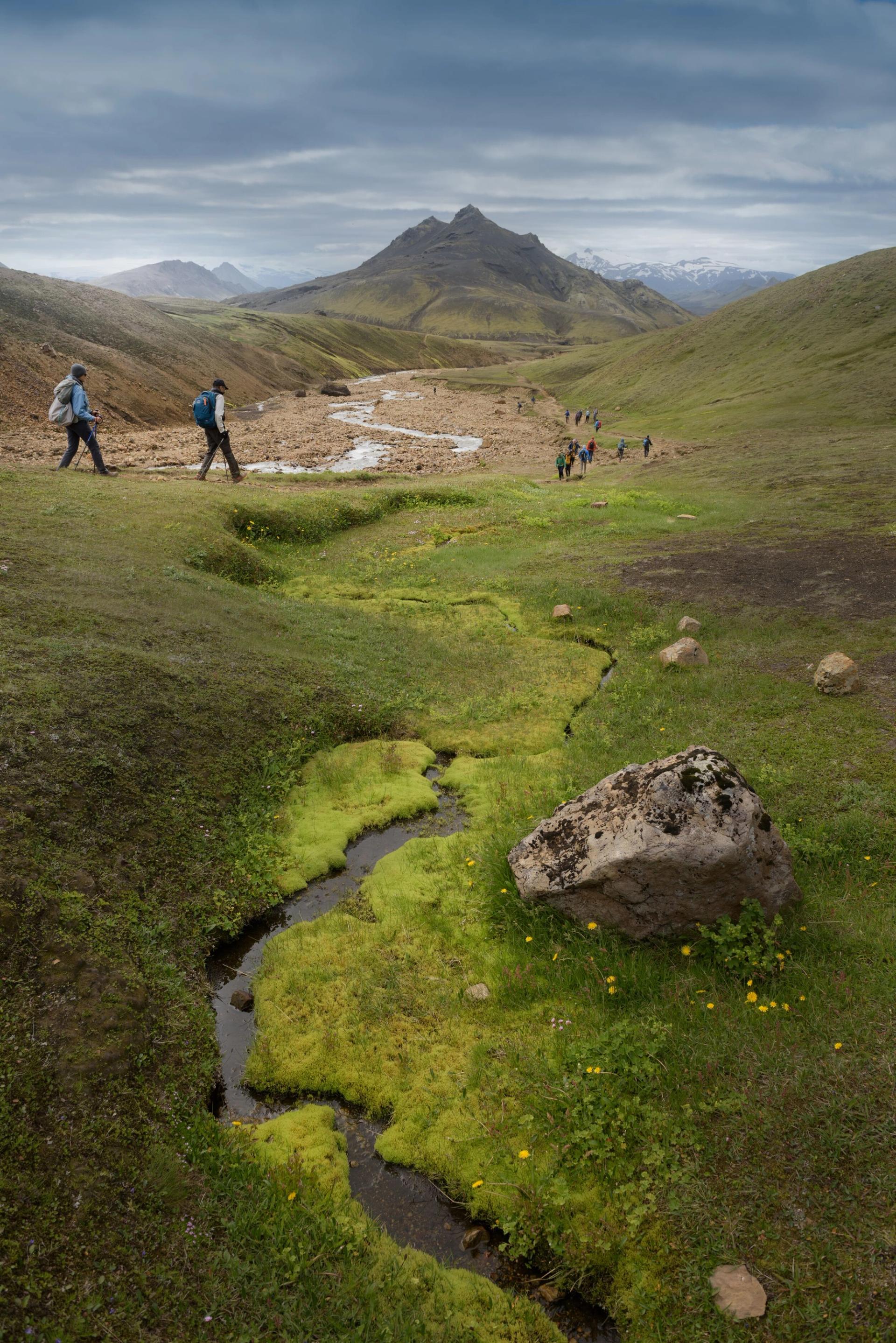Laugavegur & Fimmvörðuháls Trek - 6-Day Icelandic Highlands Tour