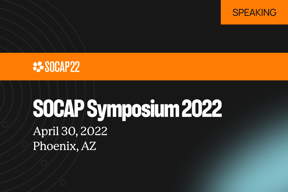 SOCAP 2022 Symposium
