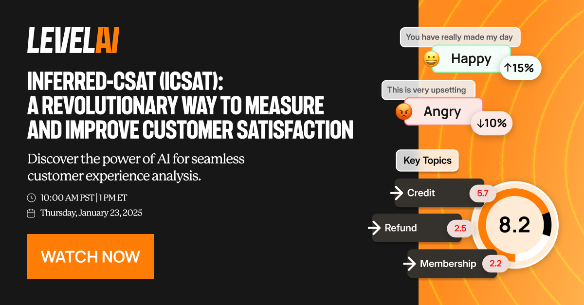 Inferred-CSAT (iCSAT): A Revolutionary Way to Measure and Improve ...