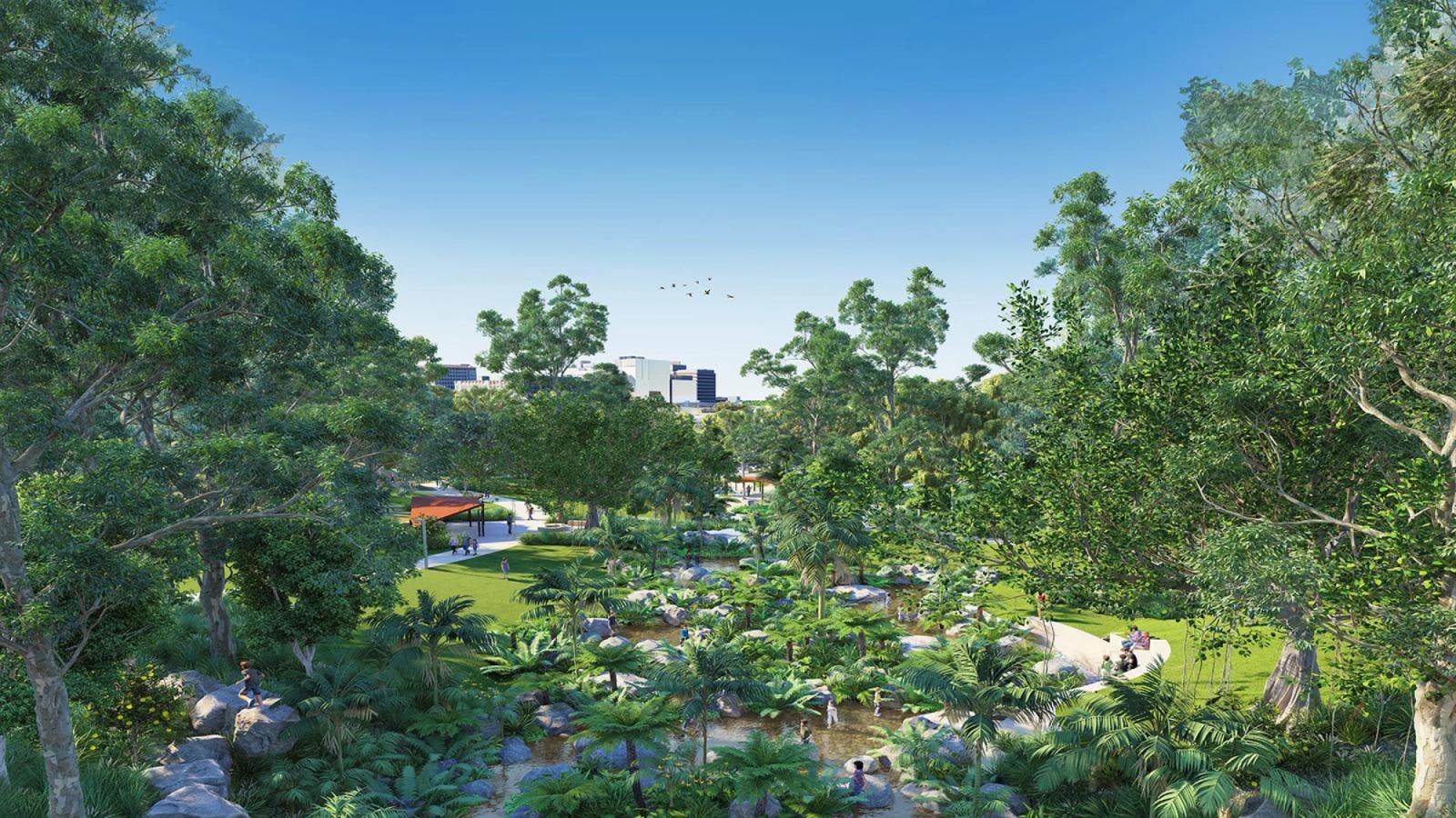 Victoria Park / Barrambin