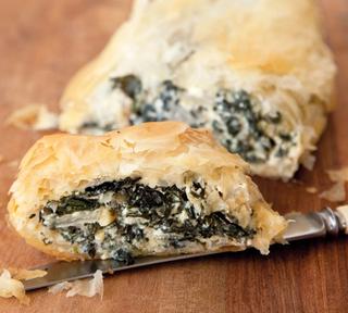 Silverbeet, Feta and Pinenut Roll - Annabel Langbein – Recipes