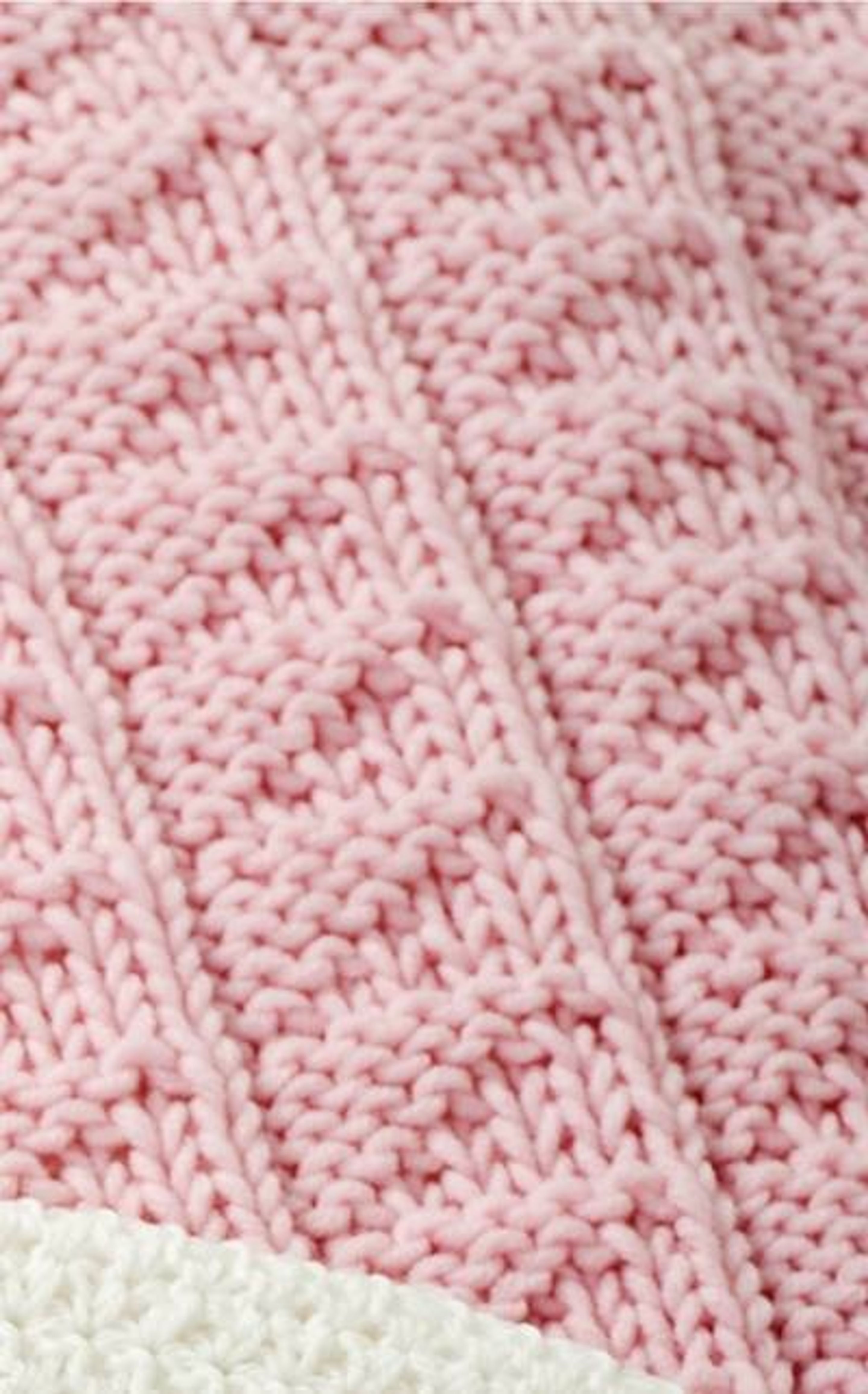 Neulottu vauvan peitto Novita Mambo (arkistomalli) (Novitaknits)