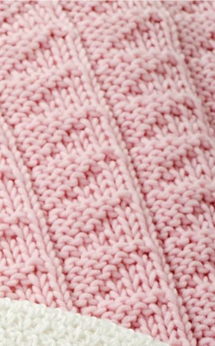 Neulottu vauvan peitto Novita Mambo (arkistomalli) (Novitaknits)