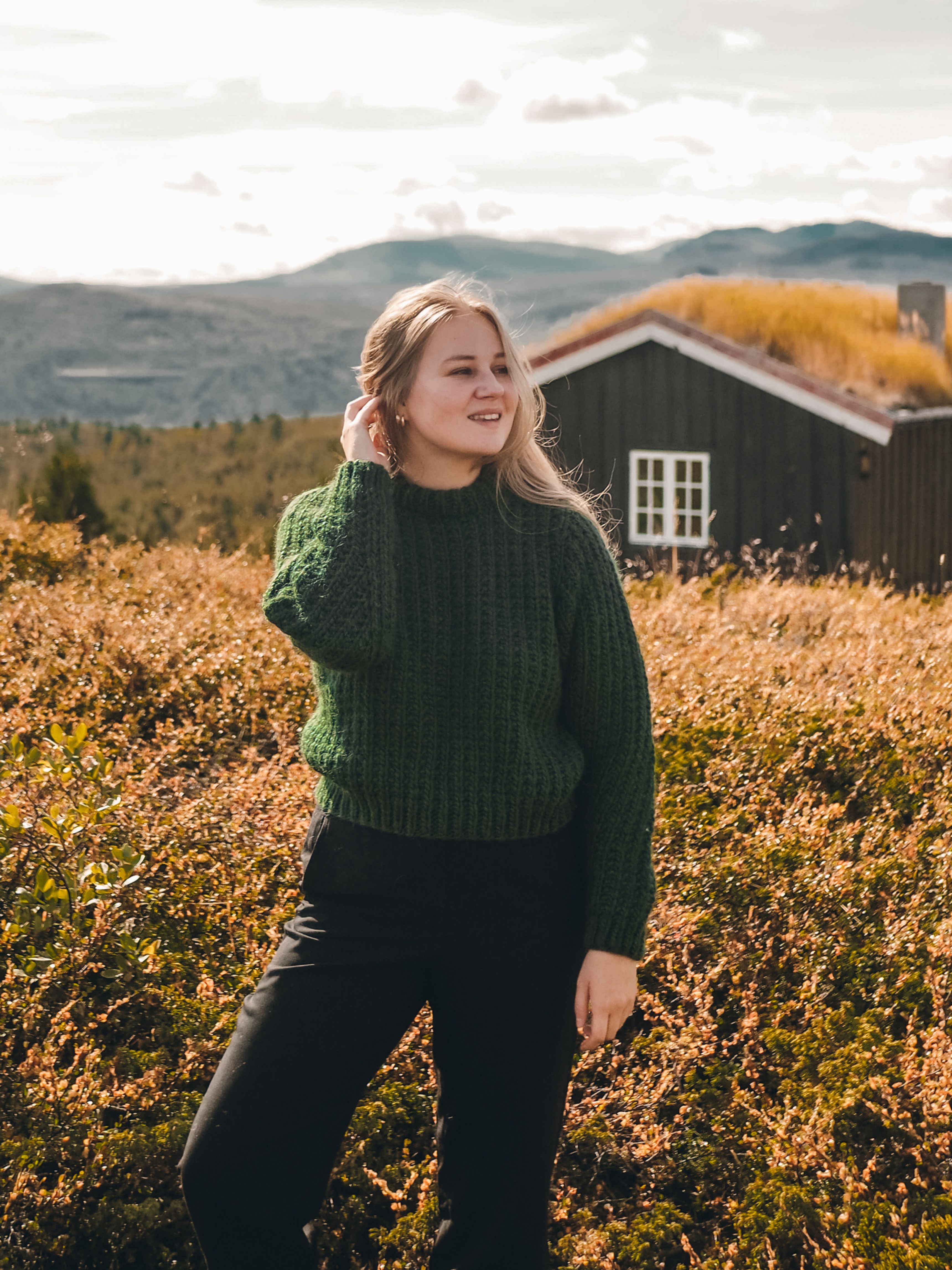 Novita Hygge Wool: Tofte sweater