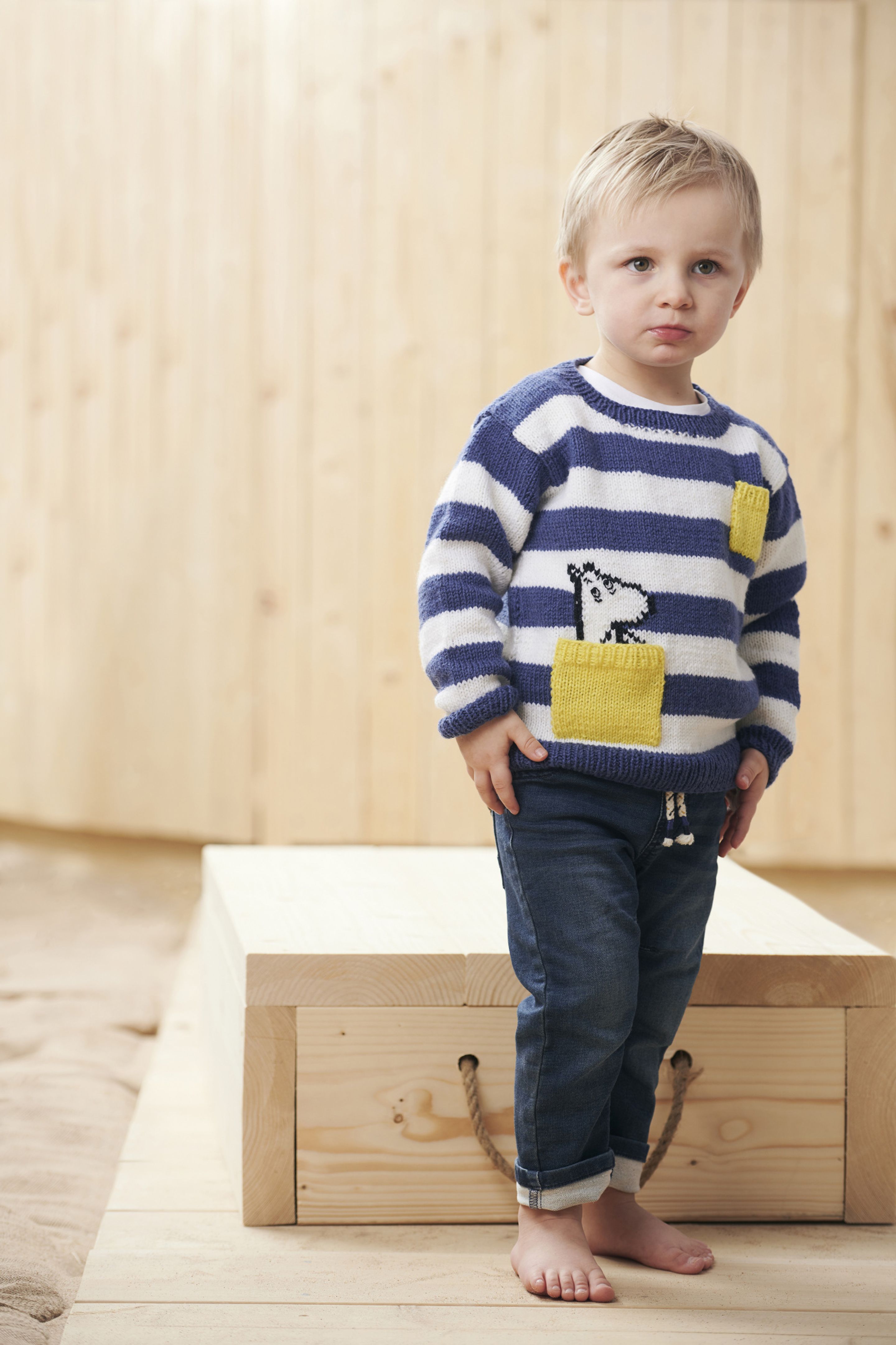 Novita Muumitalo: Children’s Moomin sweater