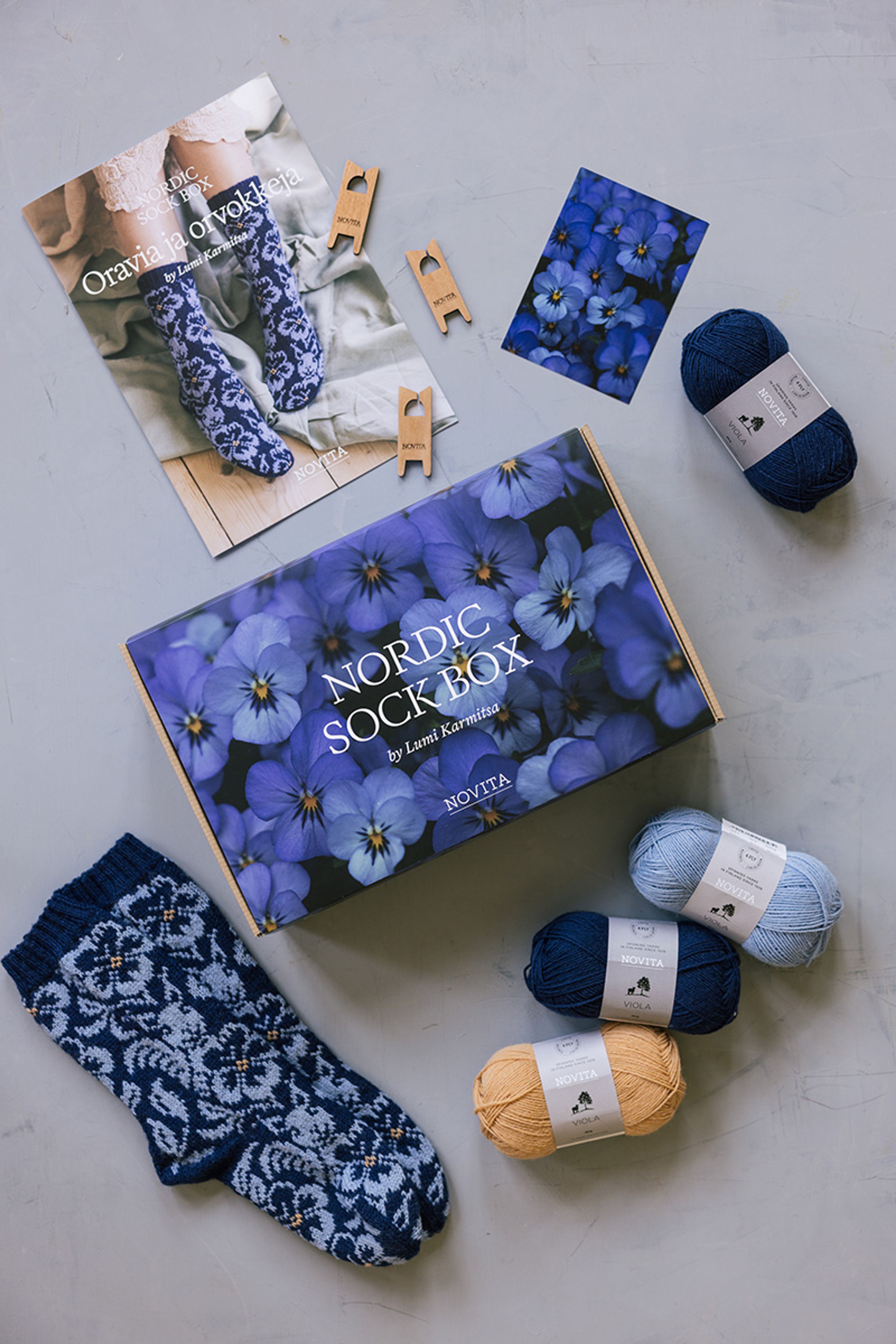 Novita Nordic Sock Box