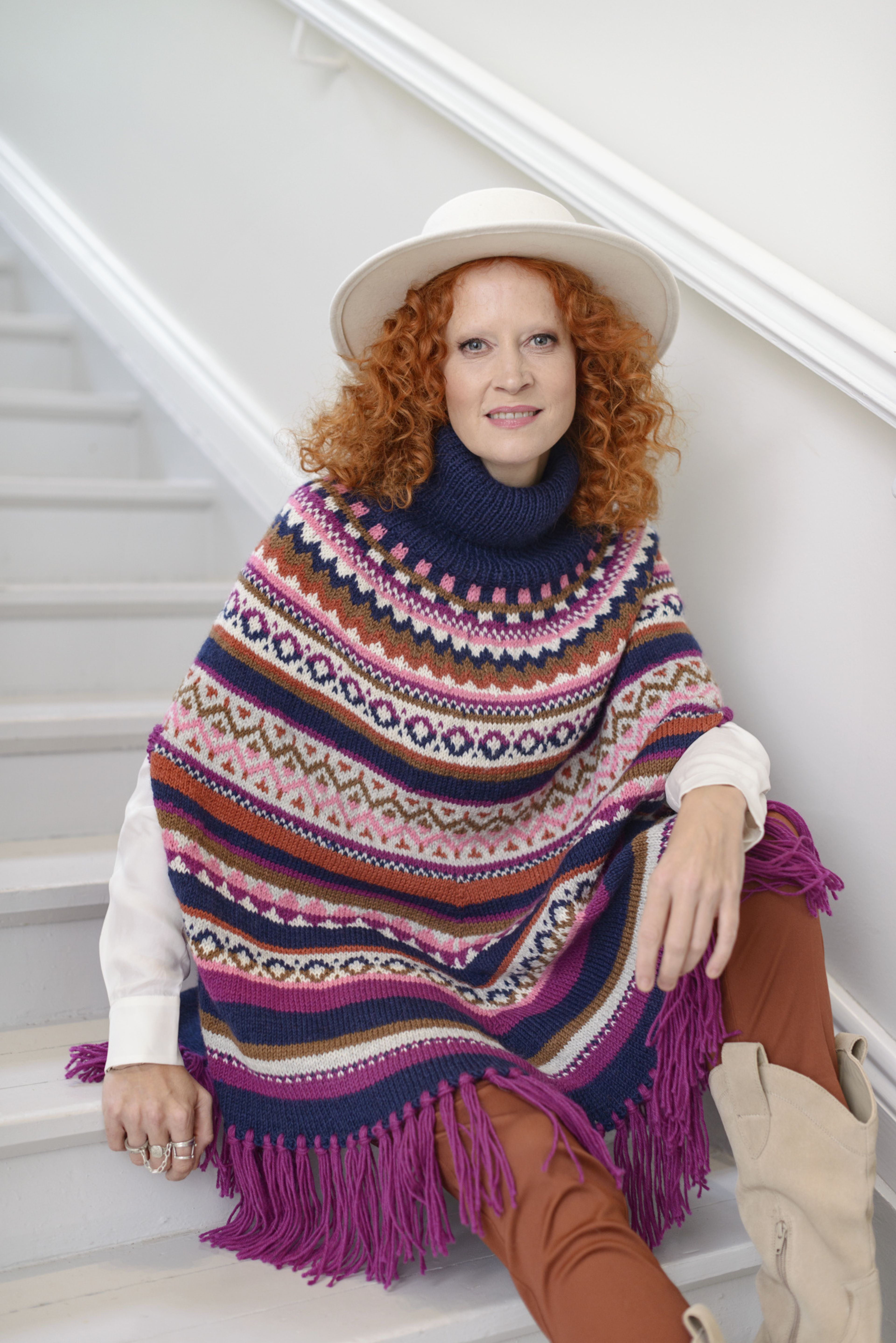 Novita 7 Veljestä: Postcard from Peru - poncho