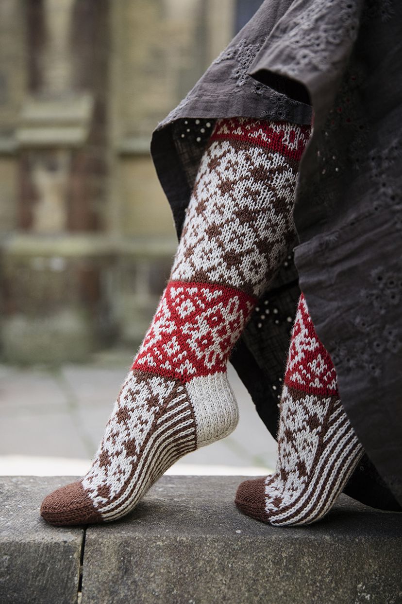 Ylleosockor och yllestrumpor