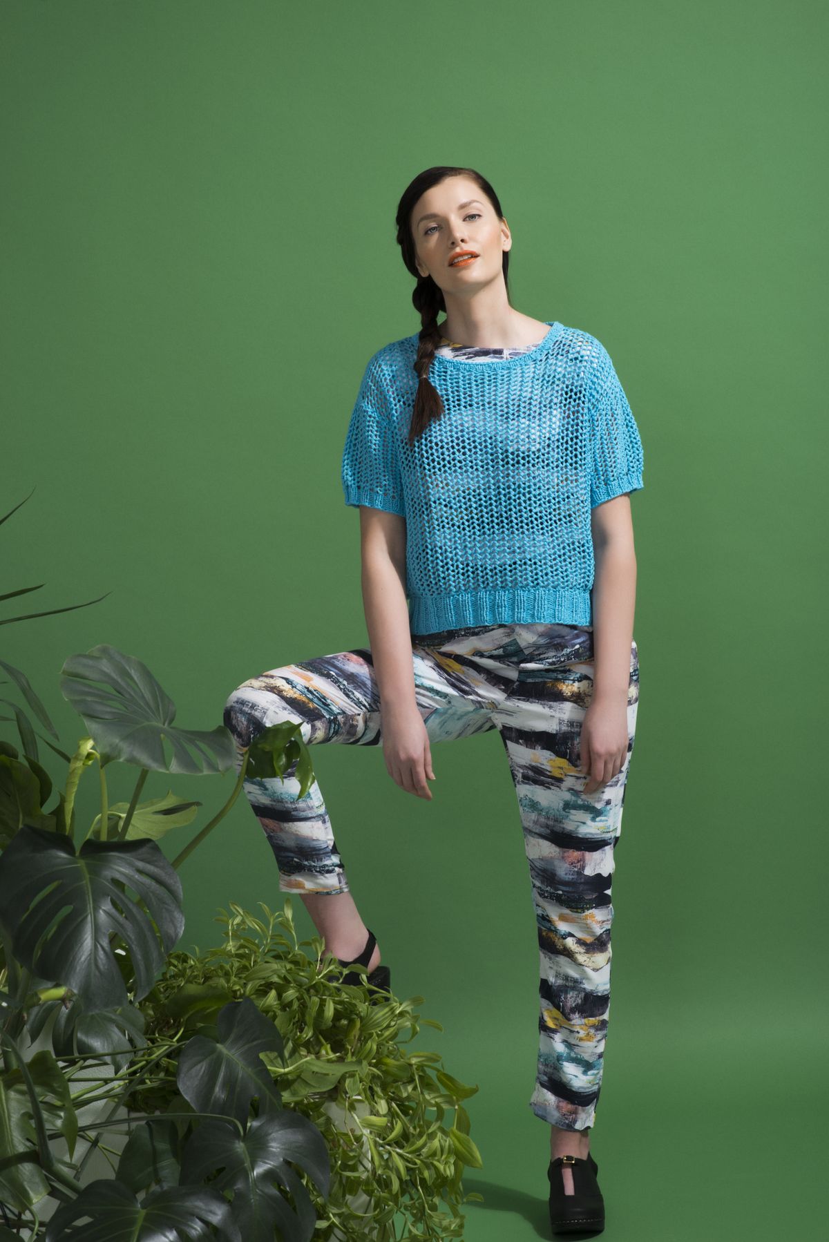 Naisen neuletoppi Novita Kaisla (Kesä 2015)