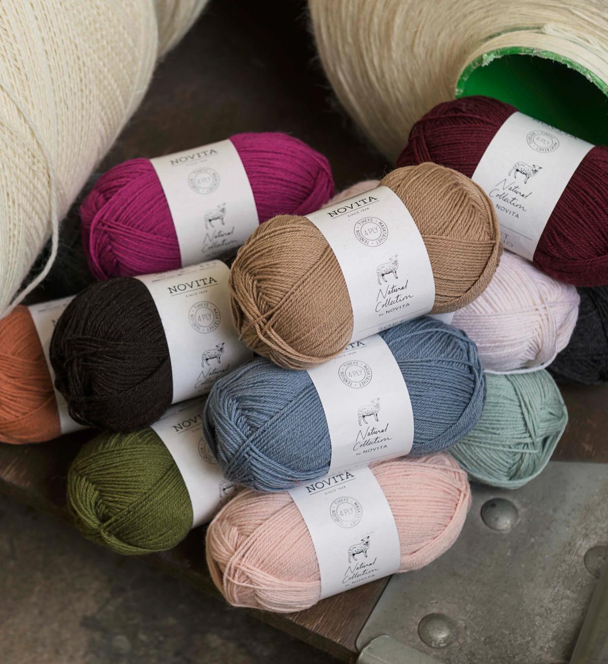 Yarn of the Month: Novita Soft Merino 4ply