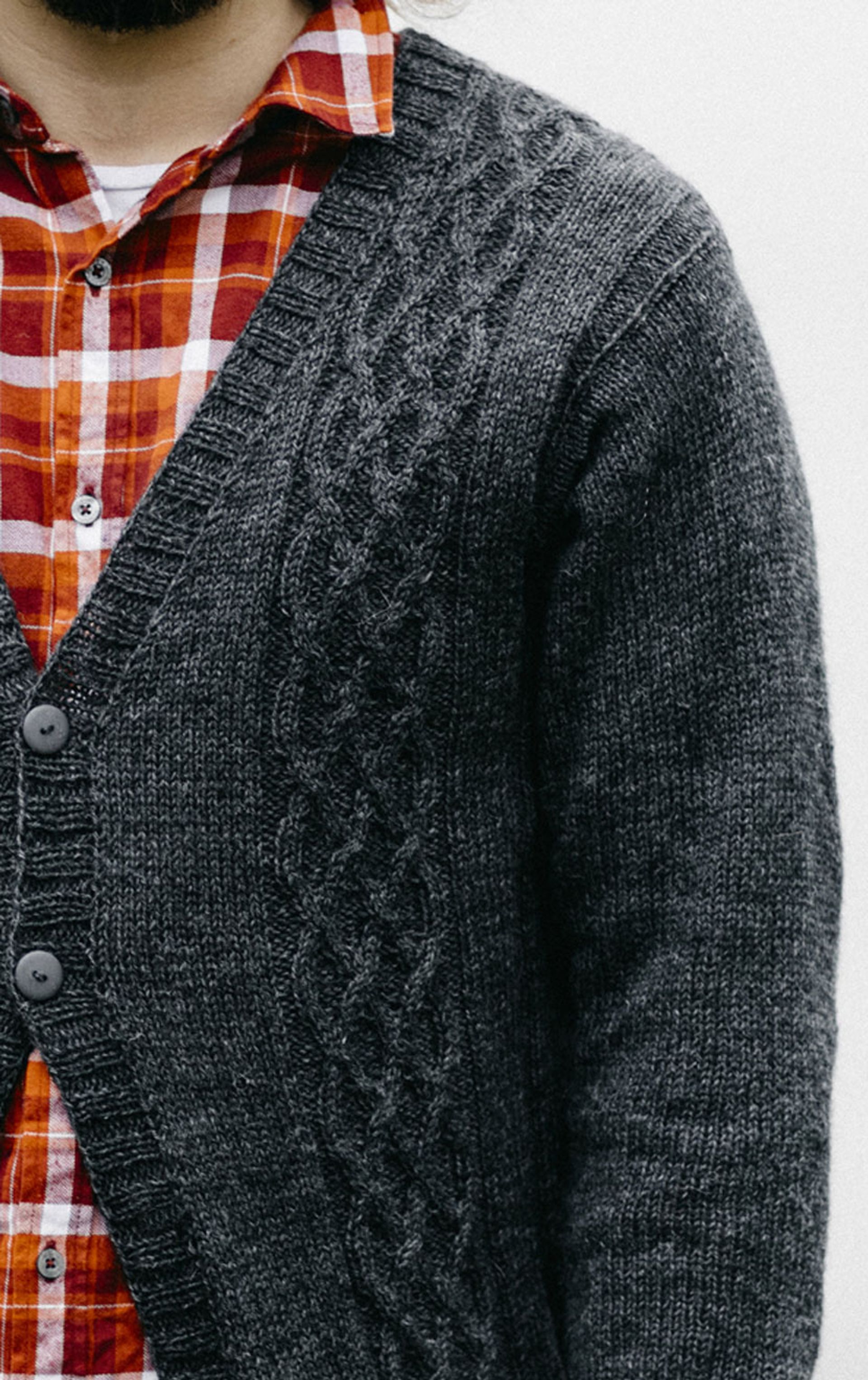 Men's cardigan Novita Nalle