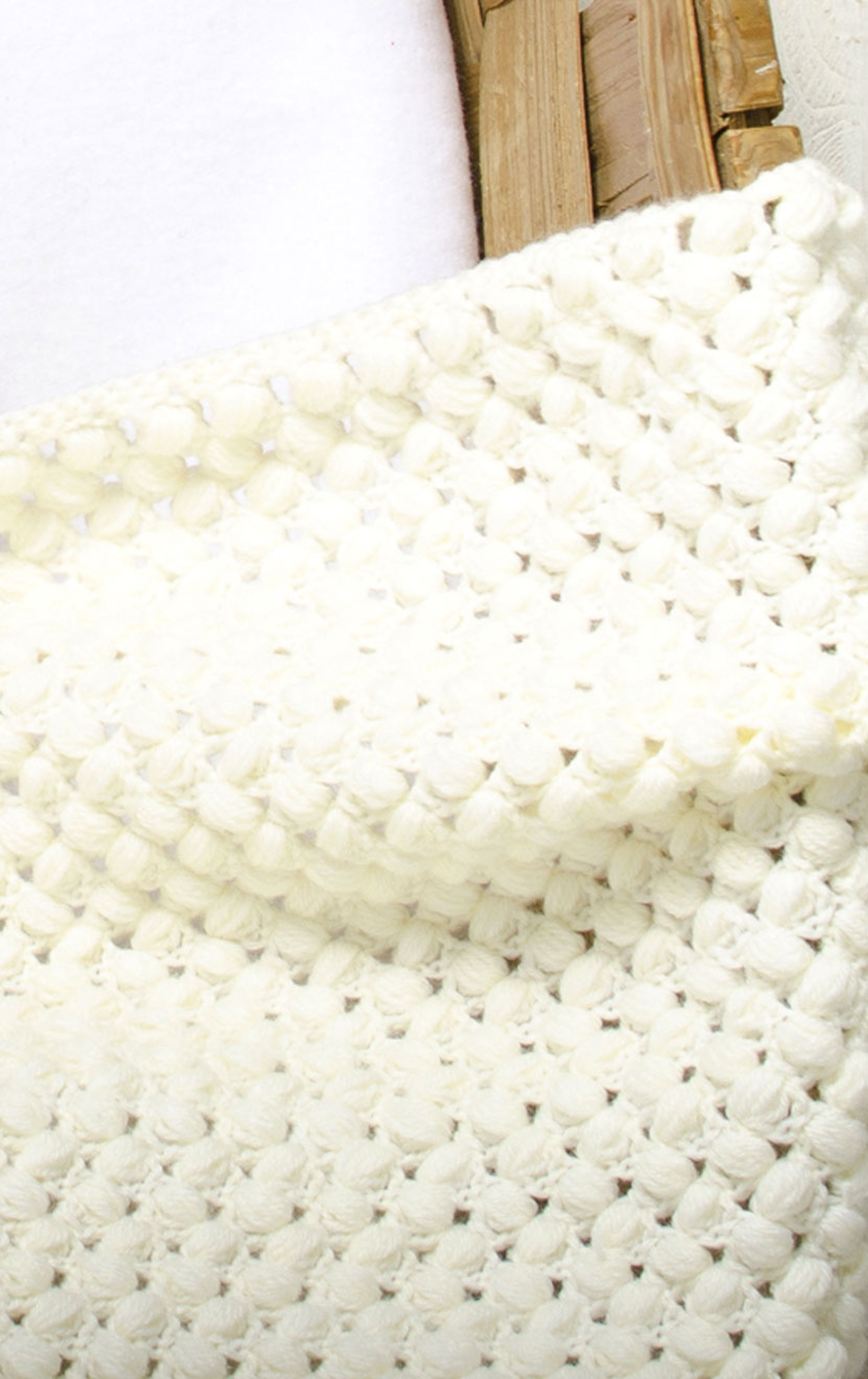 Virkattu vauvan peitto Novita Keto