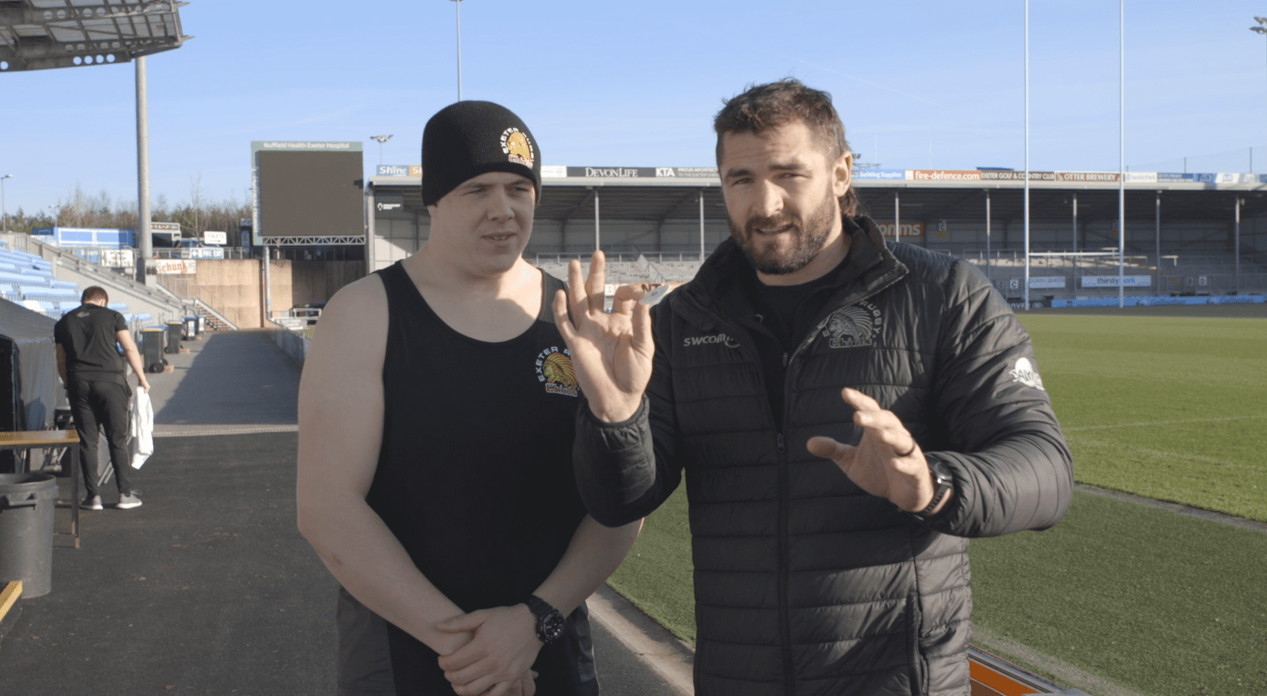 Exeter Chiefs Stadium Heated by Player Power - A Green Initiative | Kensa