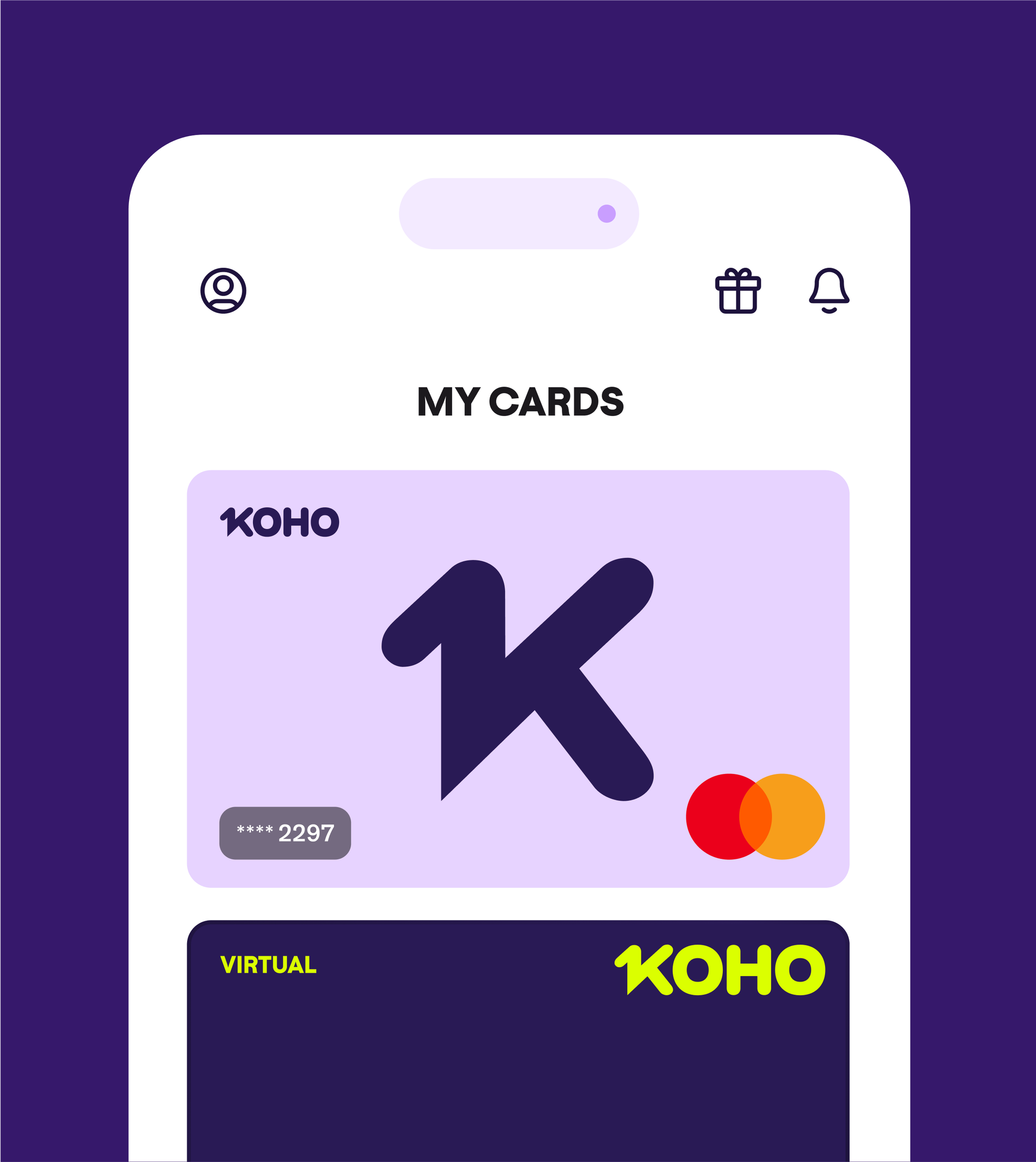 Guaranteed Approval for a Virtual Mastercard | KOHO