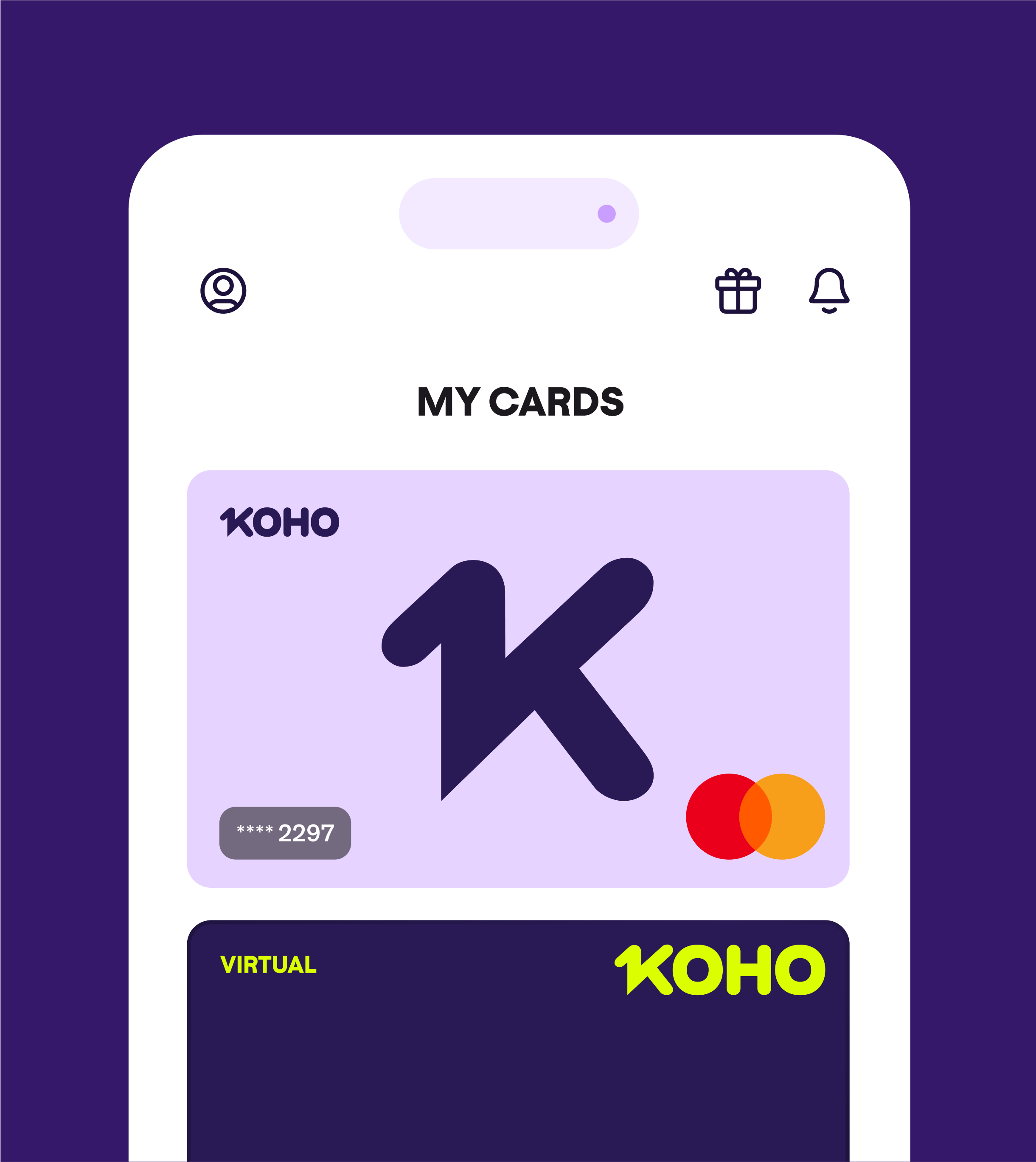 Guaranteed Approval for a Virtual Mastercard | KOHO