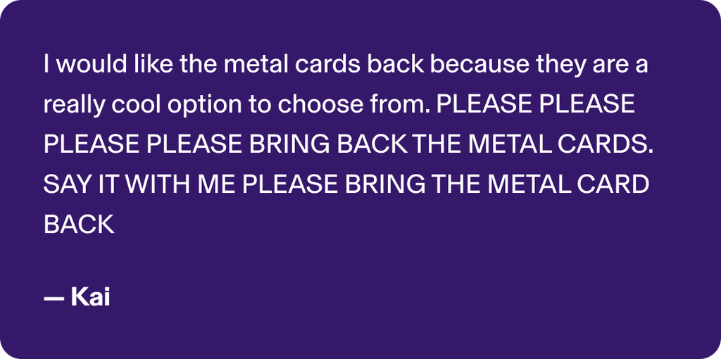 KOHO Metal Mastercard for Canadians