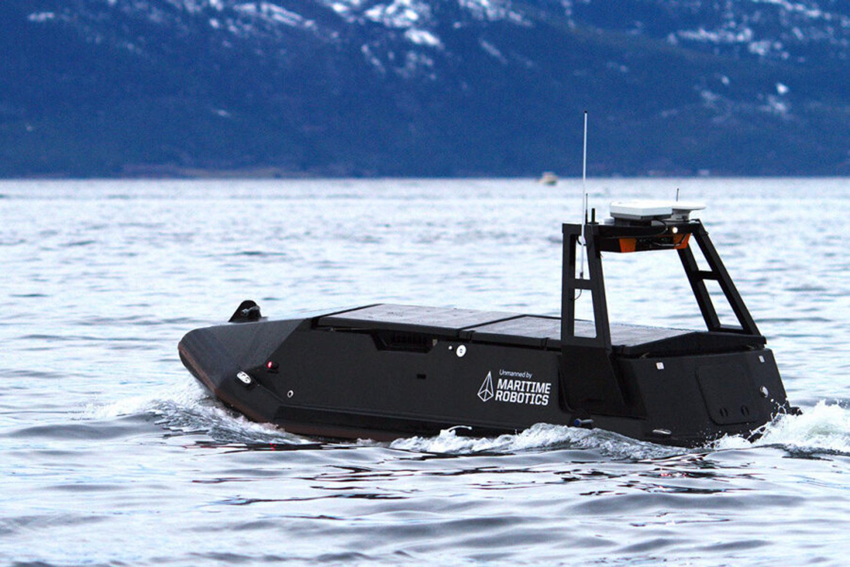 Maritime Robotics unmanned surface vehicles for autonomous ocean ...