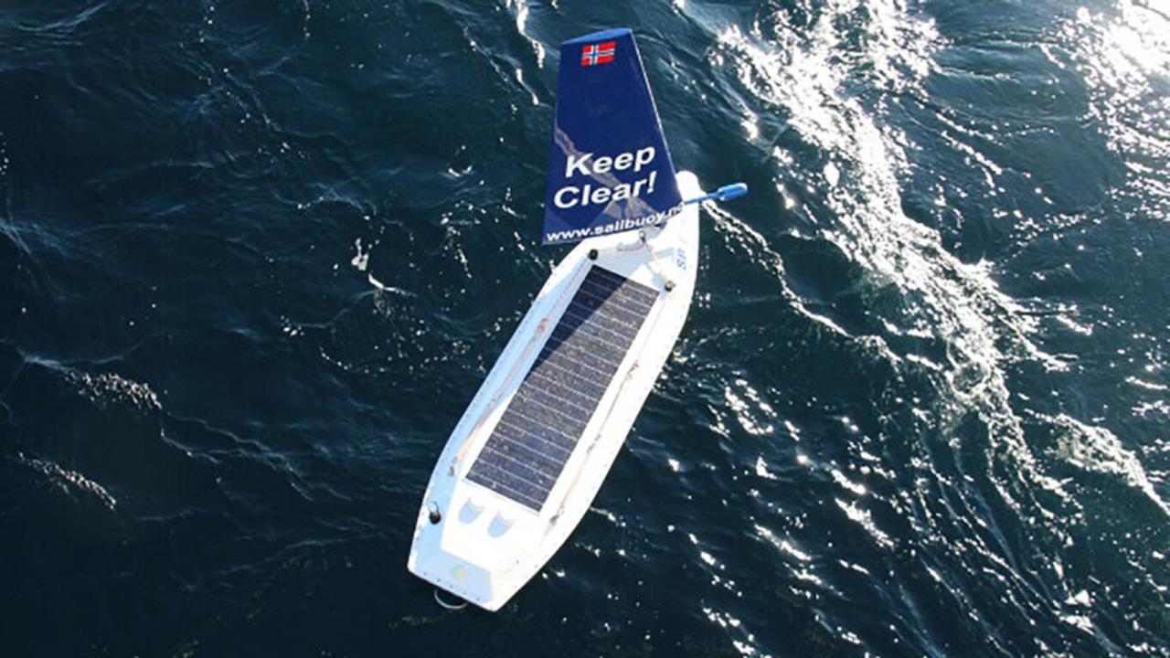 Offshore Sensing's green ocean drone collects data in the roughest seas ...