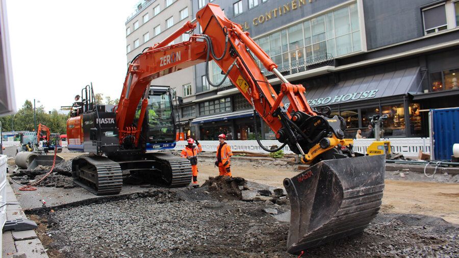 Nasta delivers zero-emission construction machinery | Business Norway