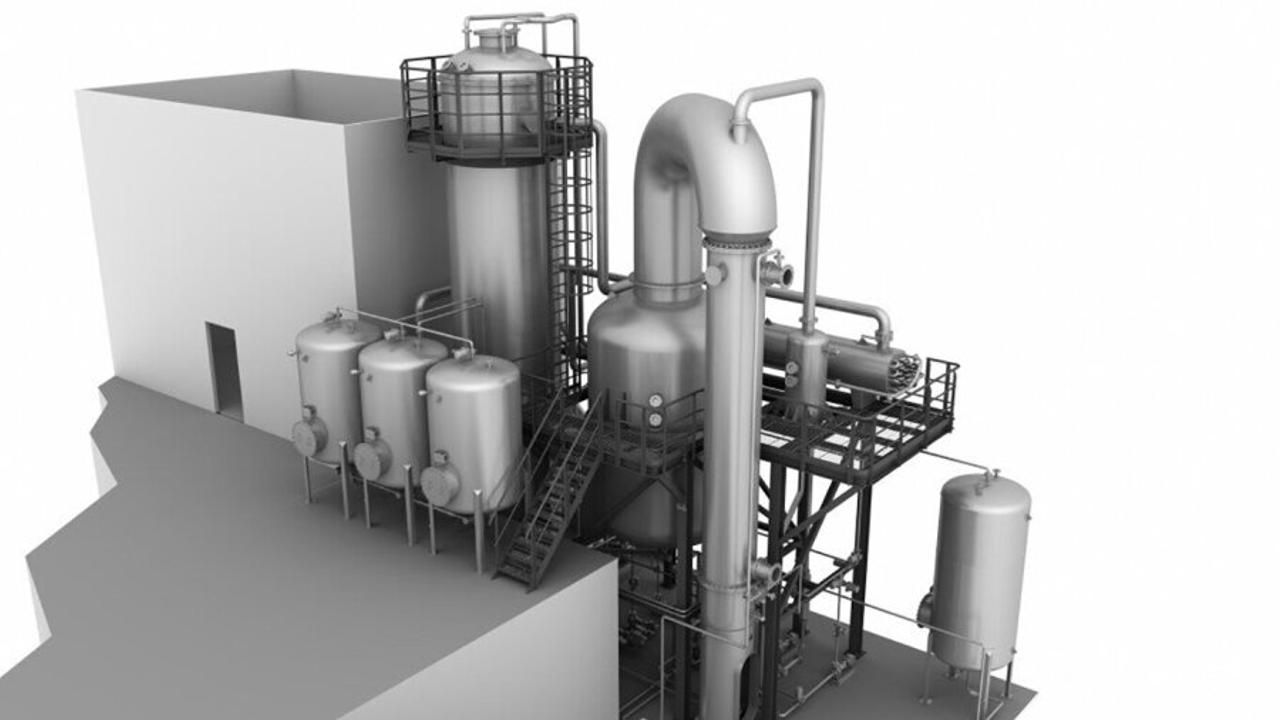 AMOF-Fjell makes wastewater evaporate into thin air