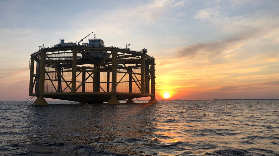 Ecotone seabed mapping for sustainable aquaculture