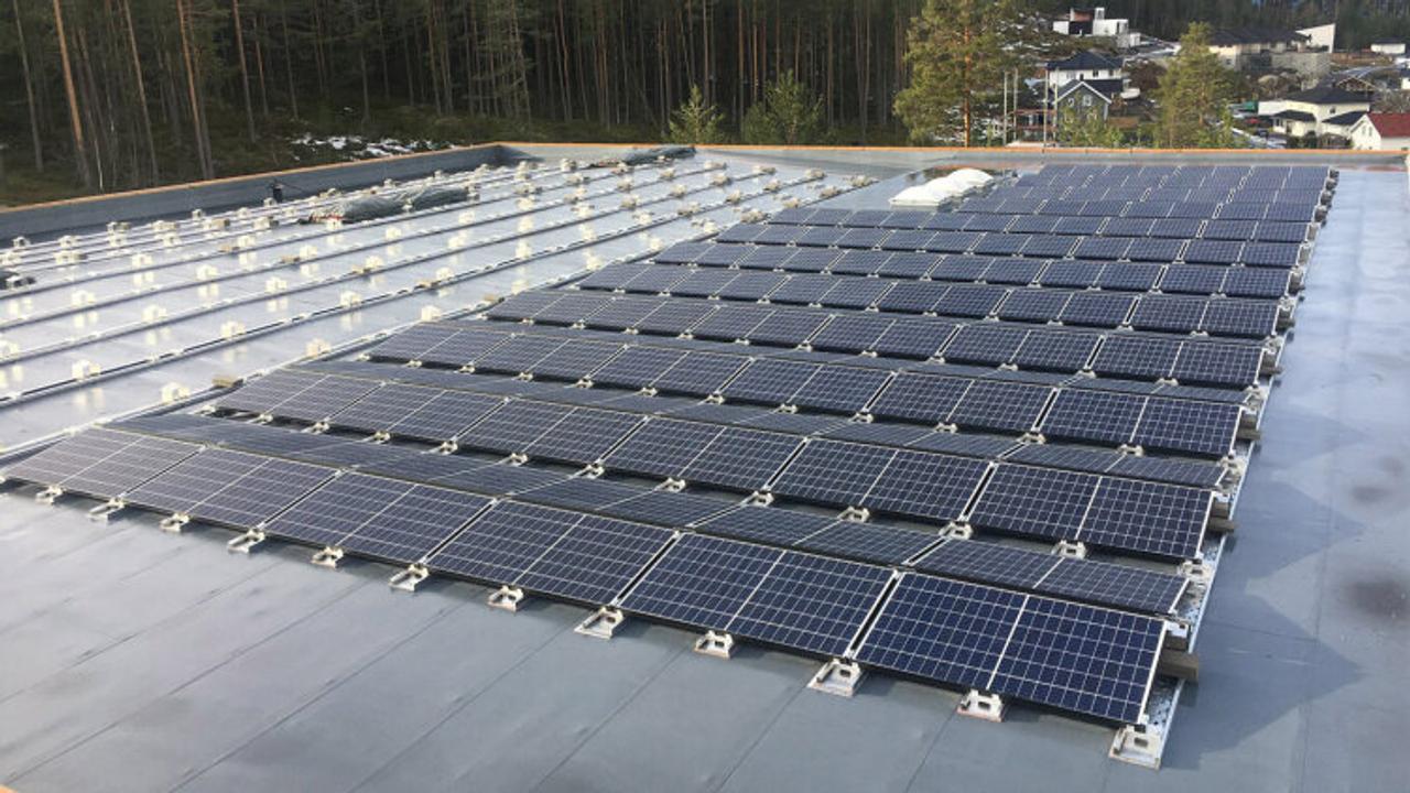 Solar power across walls and roofs: The future of commercial buildings
