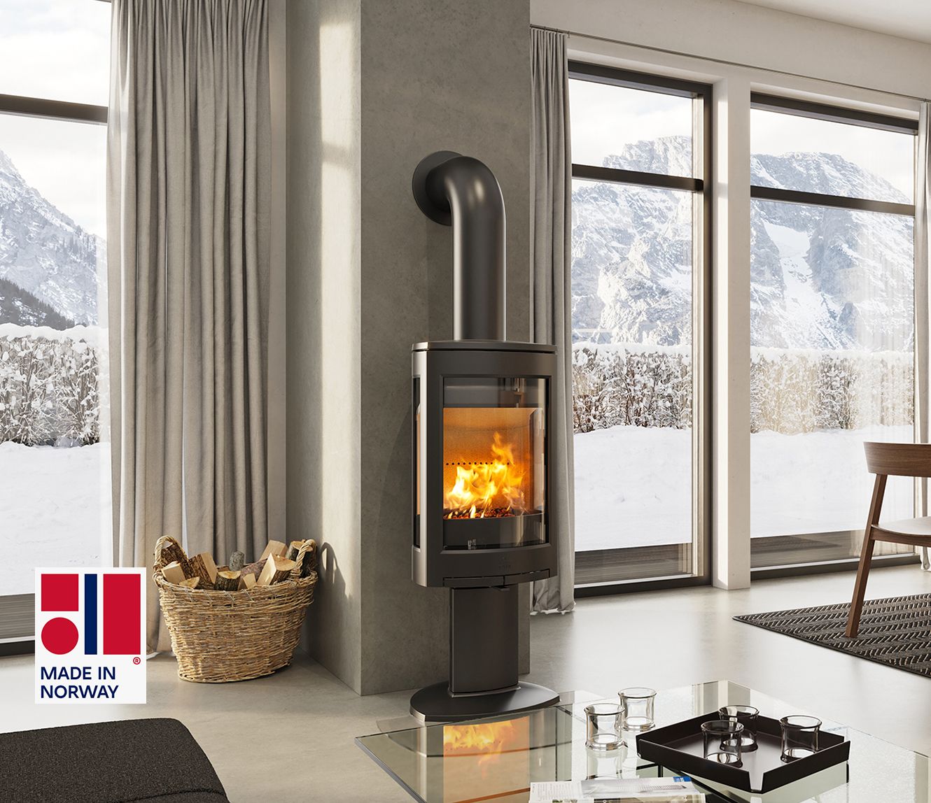 Jøtul cast iron stoves: Made in Norway