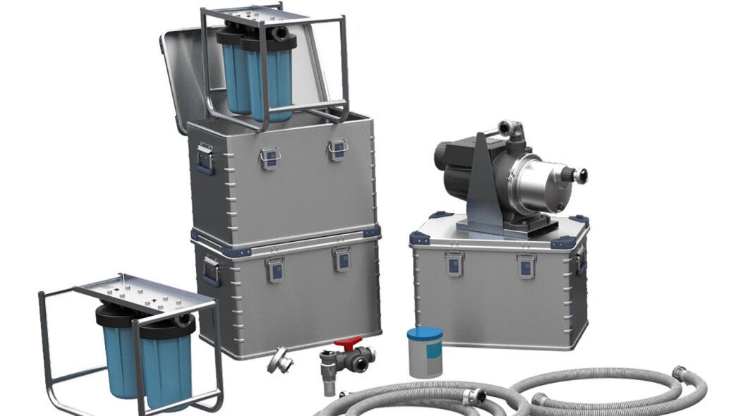 ScanWater mobile drinking water treatment for emergency preparedness ...