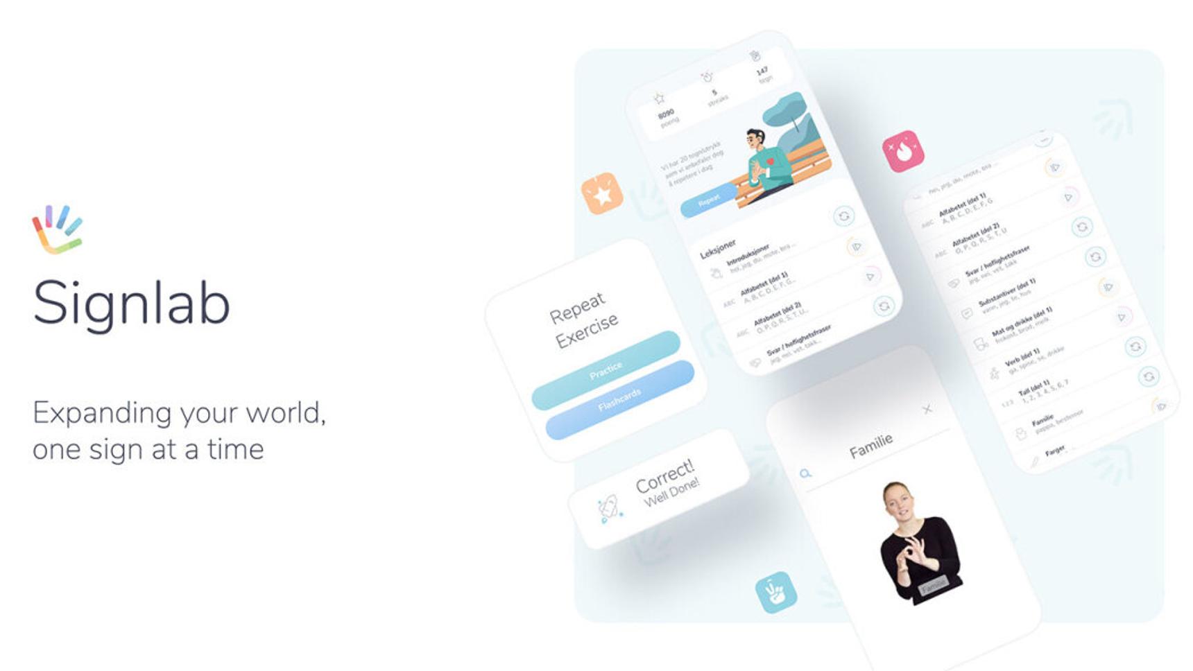 SignLab’s learning app brings sign language to deaf children and their ...