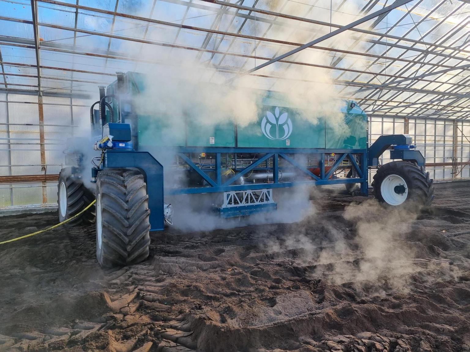 Soil Steam replaces pesticides with steam and increases harvests