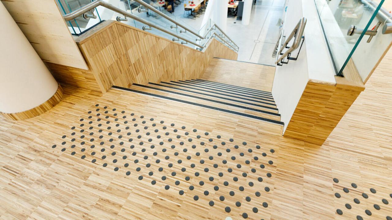 Taktila® durable tactile indicators are made from recycled plastic ...