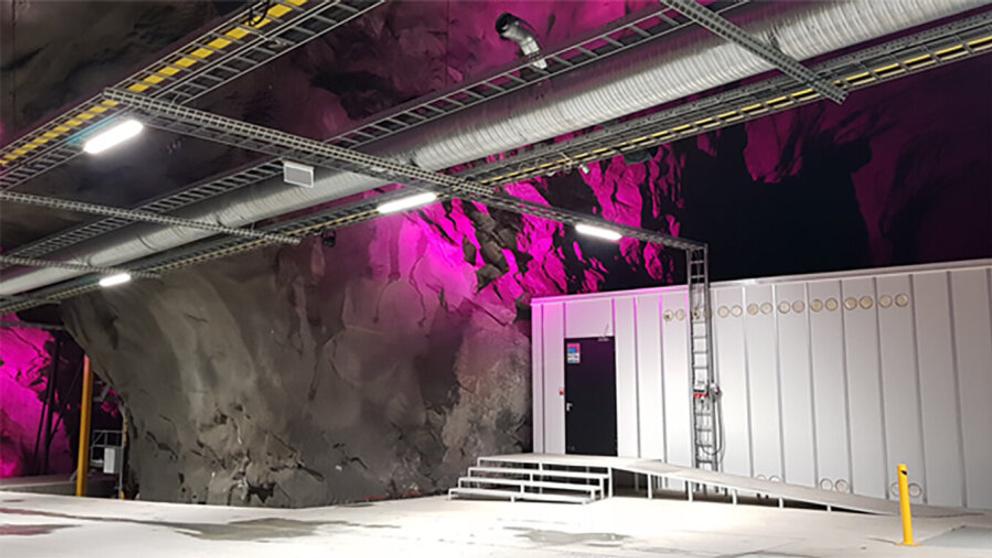 Lefdal Mine Datacenter is a large-scale data centre in a deep Norwegian ...