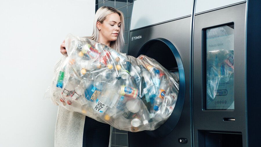 TOMRA fights plastic pollution through reverse vending | Business Norway