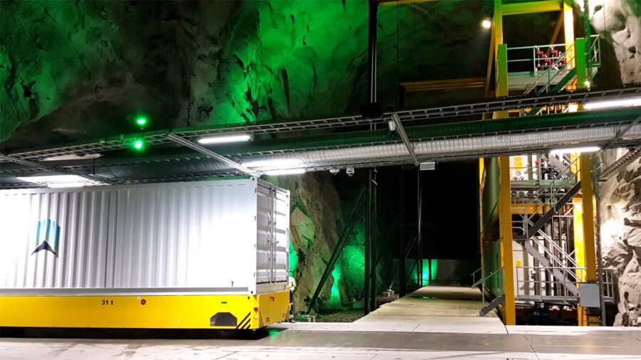 Lefdal Mine Datacenter is a large-scale data centre in a deep Norwegian ...