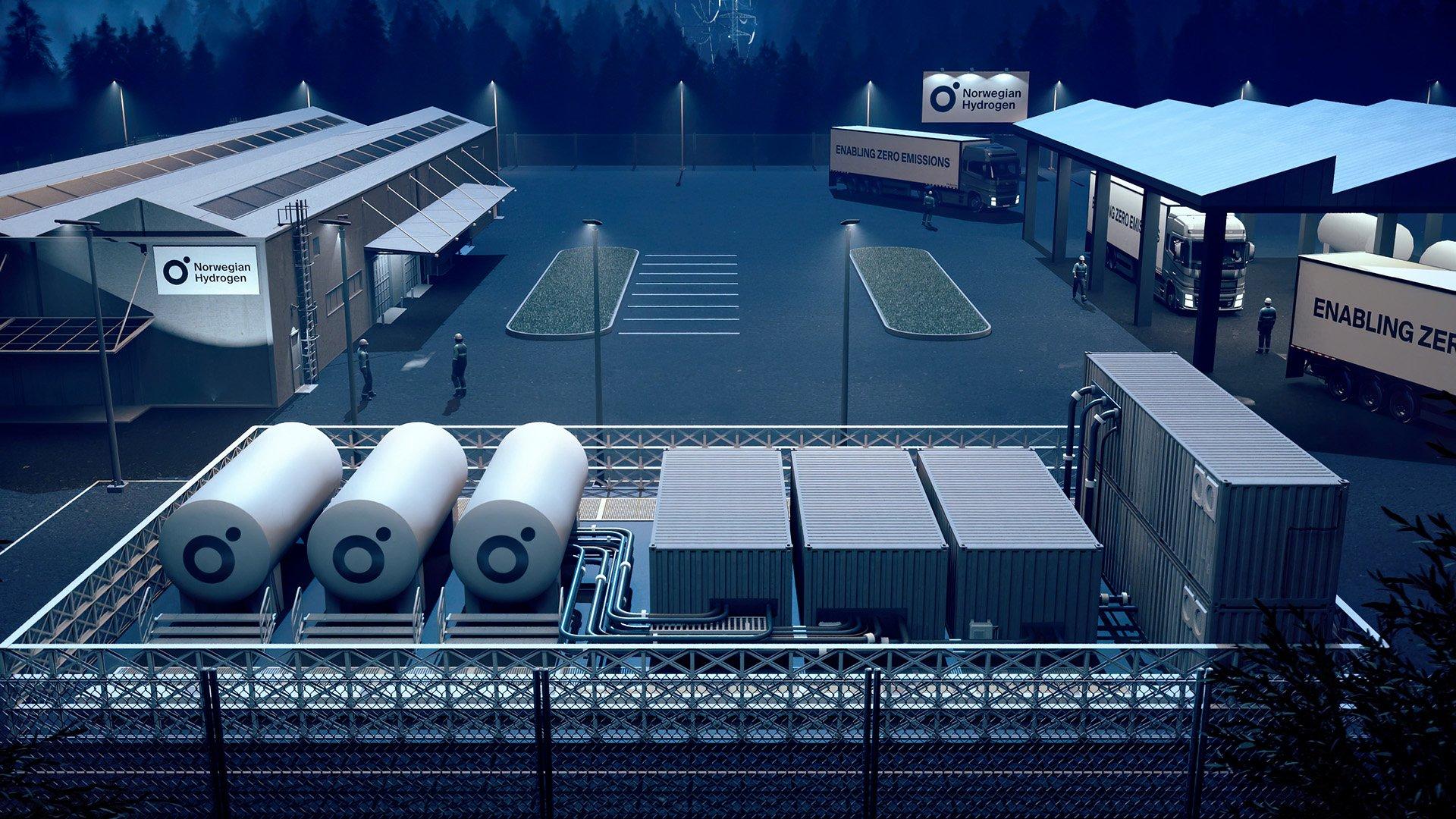 Storproduksjon av grønt hydrogen | Innovasjon Norge