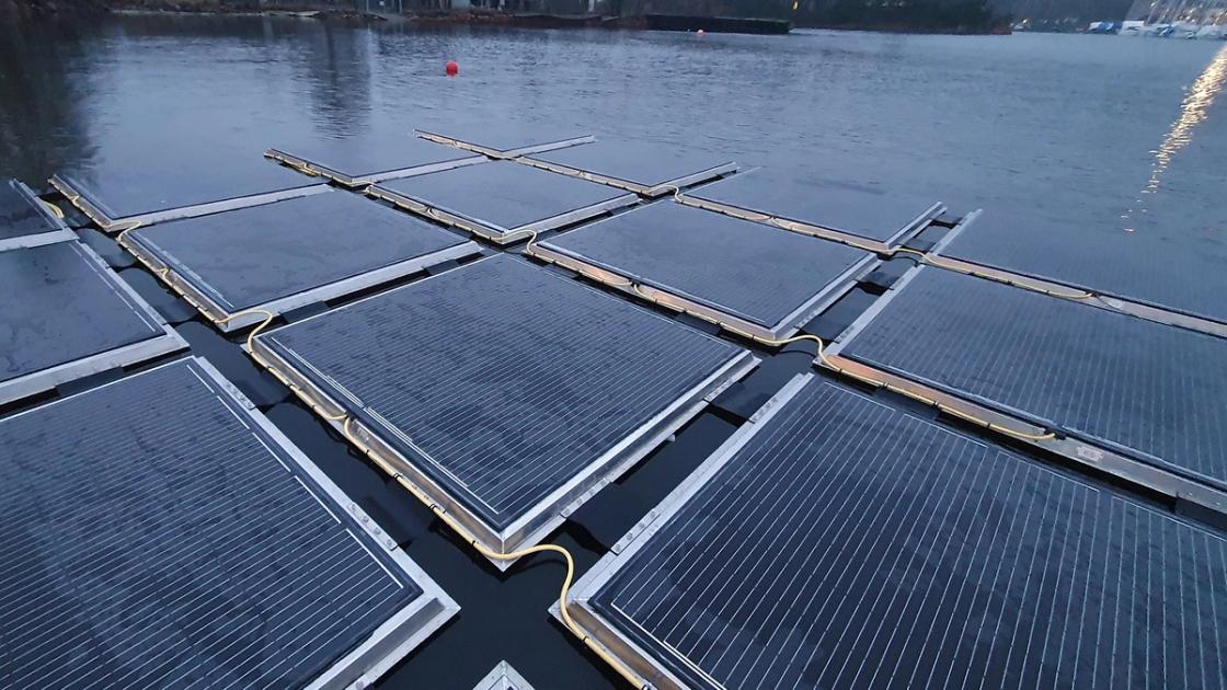 Slik skal den flytende solindustrien forbedres | Innovasjon Norge
