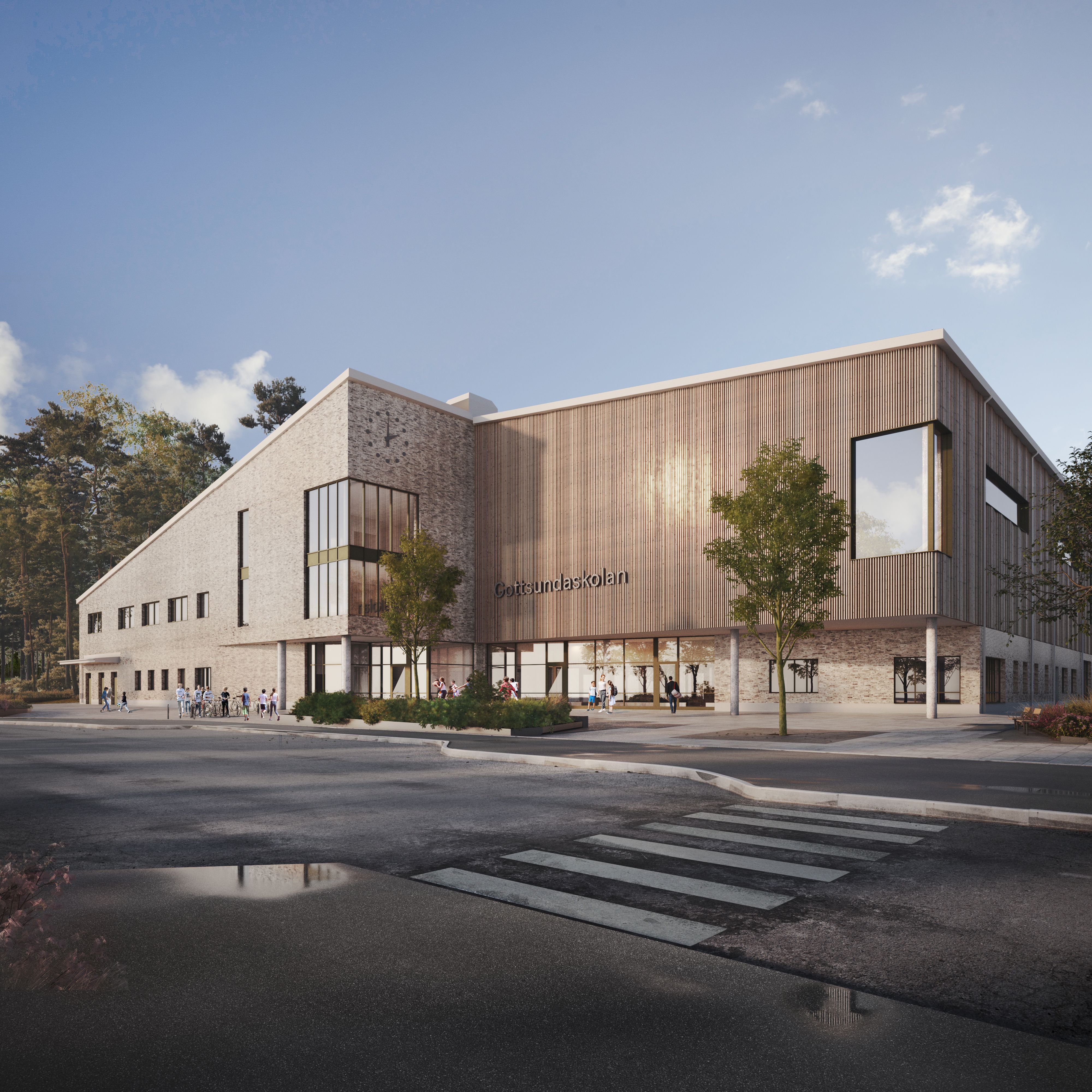 Nya Gottsundaskolan | Arkitekterna Krook & Tjäder