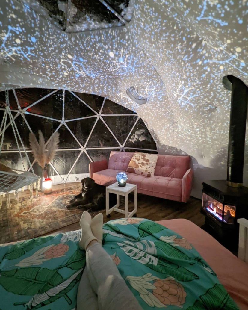 Glamp Good - Boreal Forest Geodomes | Canada's Alberta