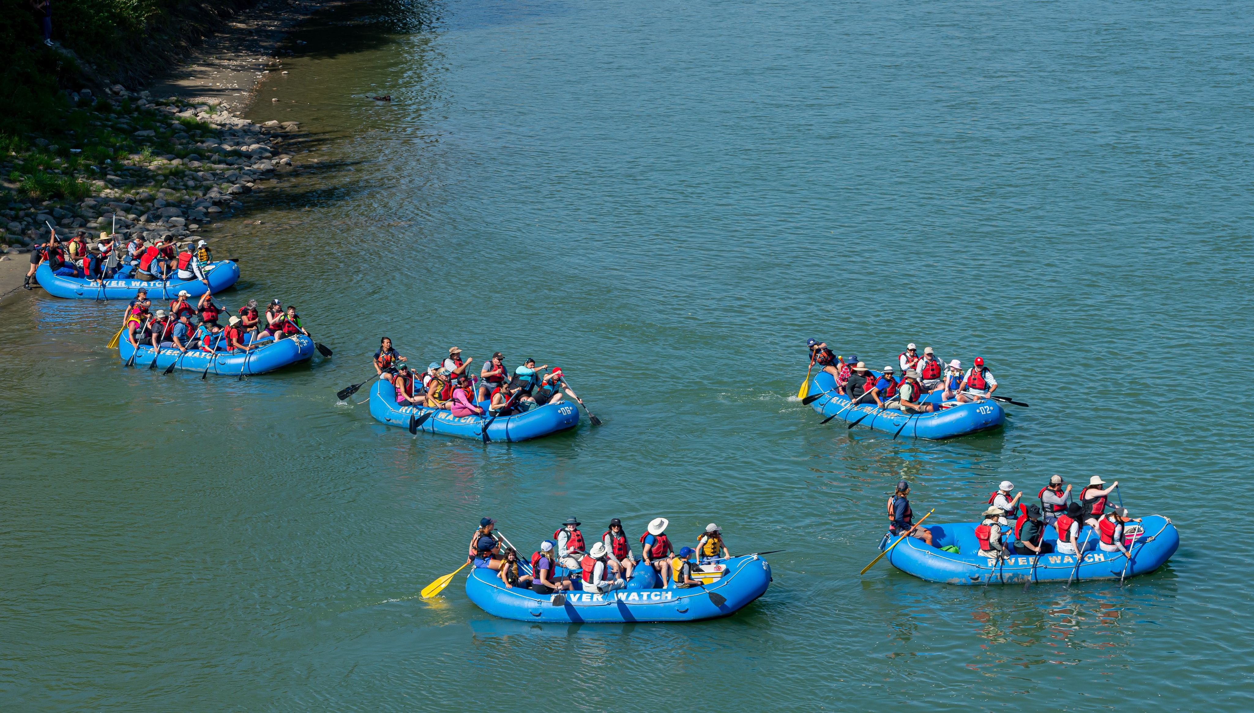 RiverWatch Eco-Floats - Guided Raft Adventures | Canada's Alberta