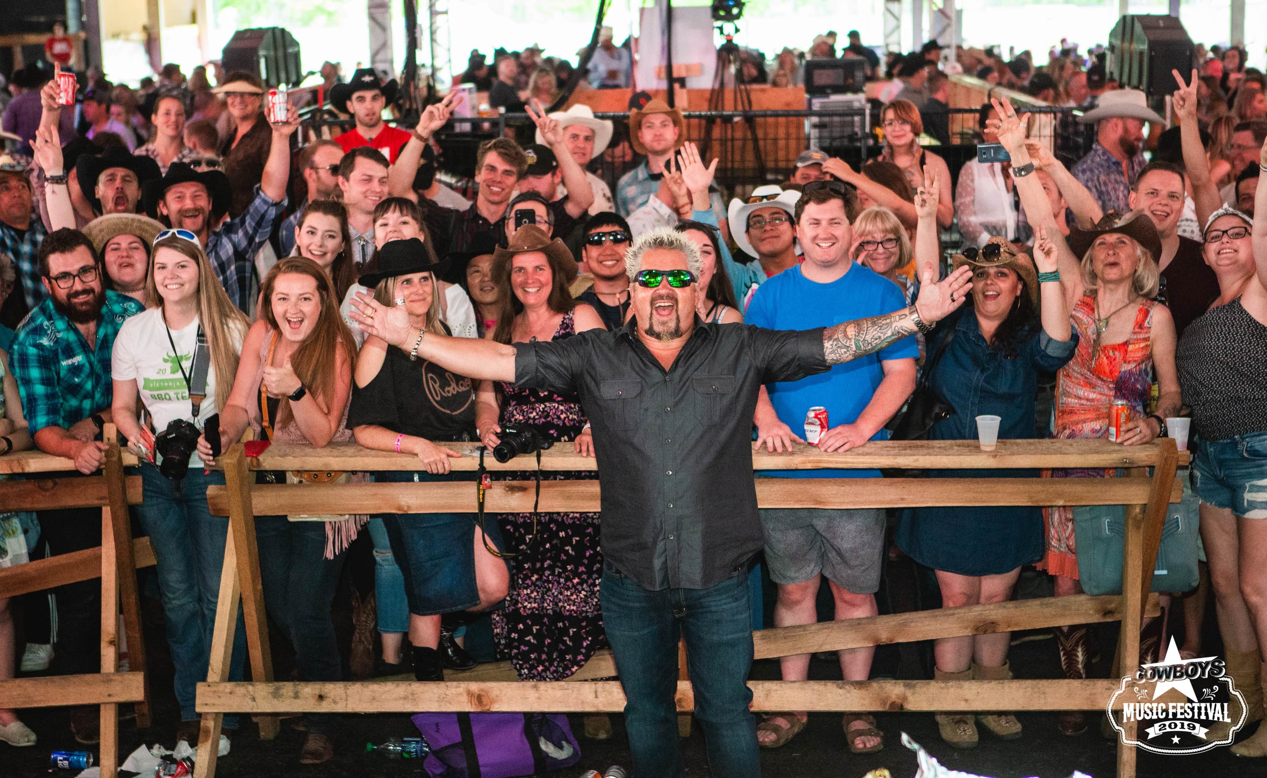 Cowboys BBQ Cook-Off Hosted by Guy Fieri at Cowboys Music Festival ...