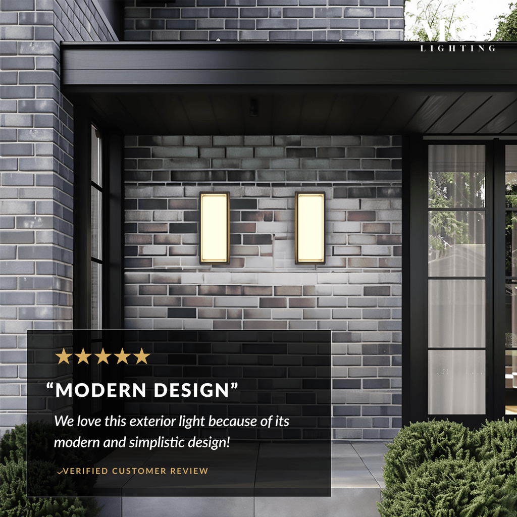 Hollis Outdoor Wall Sconce | MOD LIGHTING - MOD LIGHTING